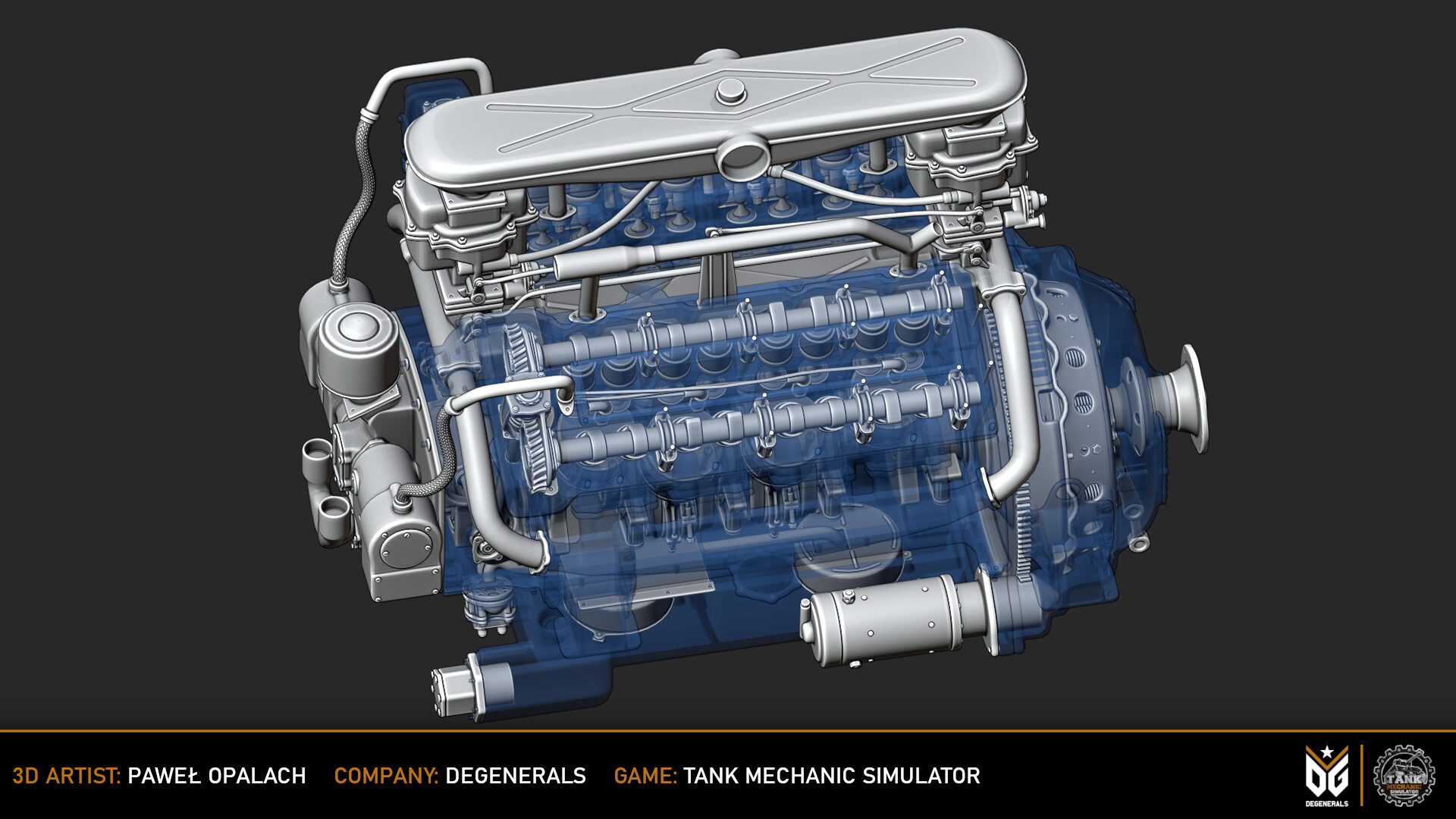 Paweł Opalach - Ford GAA - Tank Mechanic Simulator
