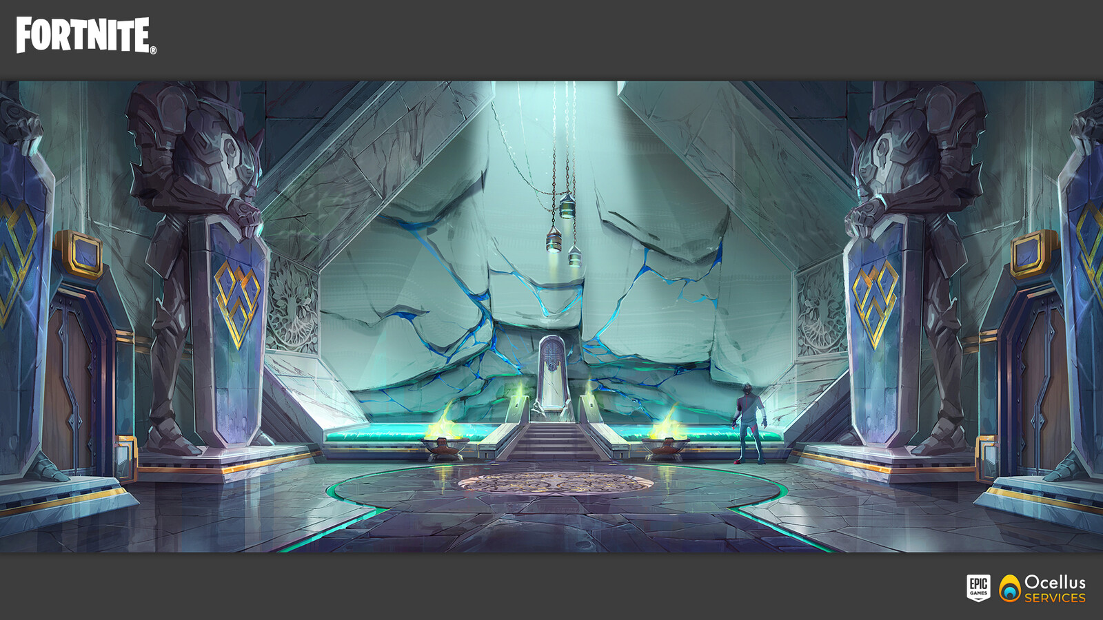 Ocellus - SERVICES - Fortnite - Citadel (Interior): Throne and Diner Rooms
