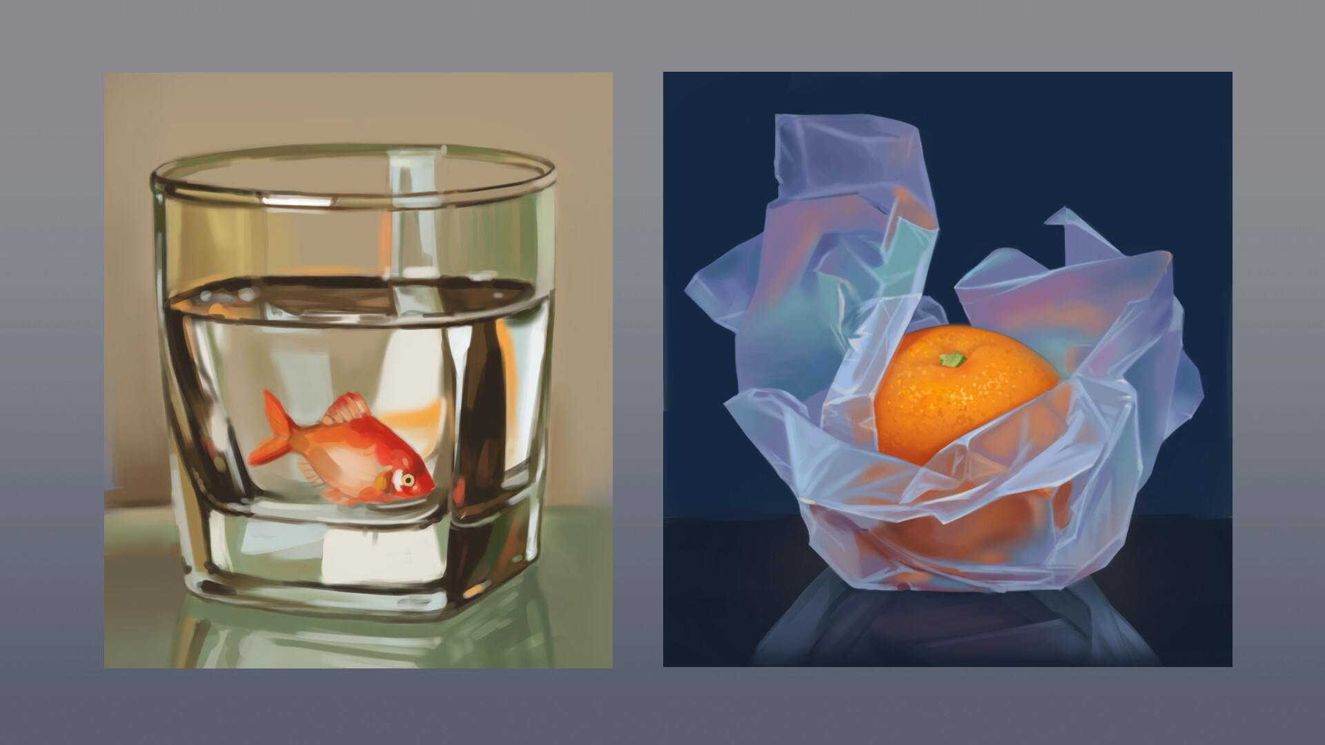 ArtStation - Material drawing practice