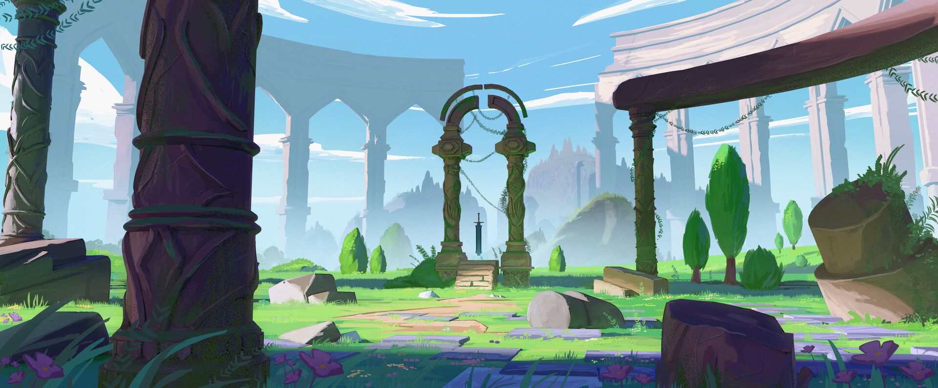 ArtStation - The Secret Sword