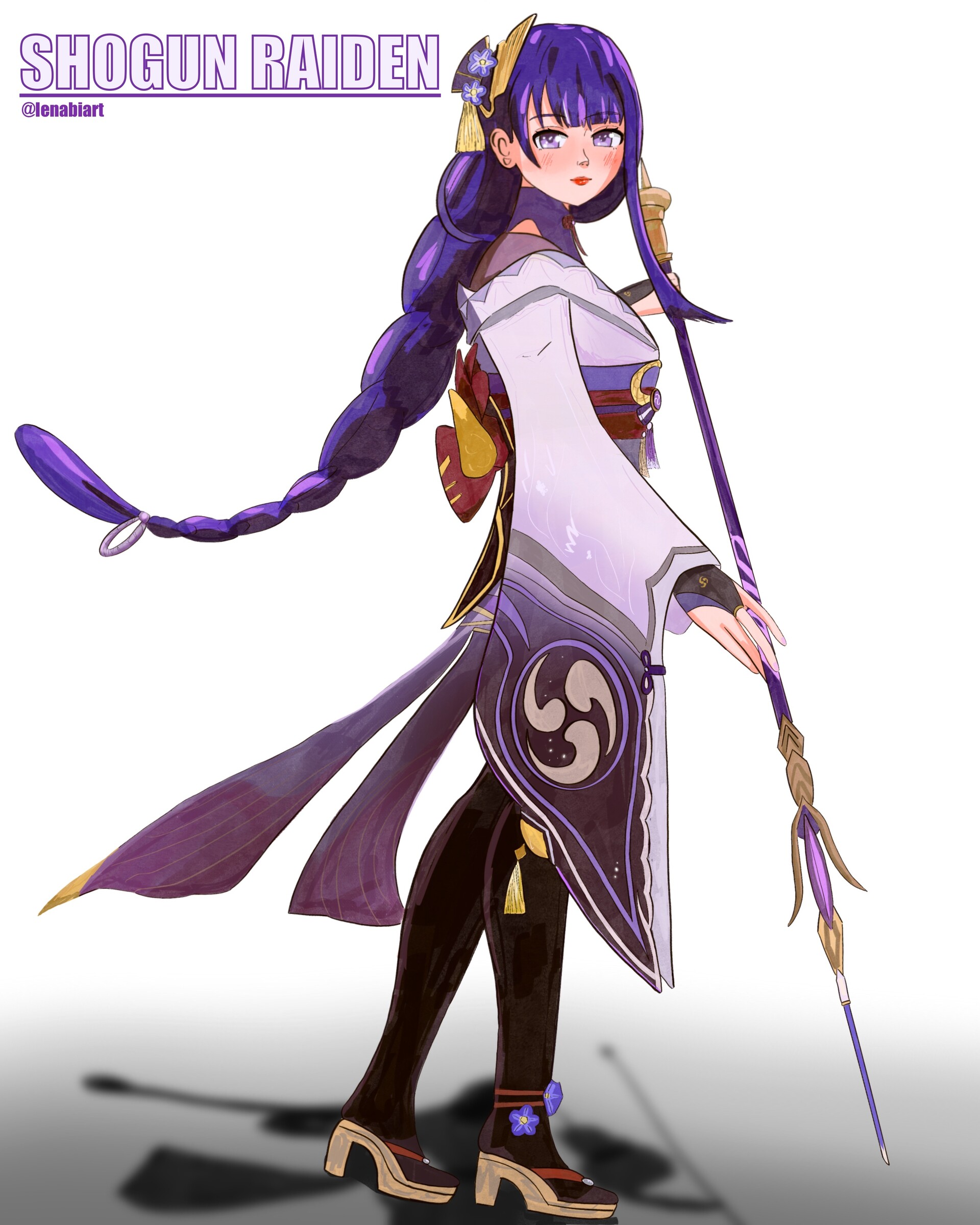ArtStation - Nº16: Shogun Raiden