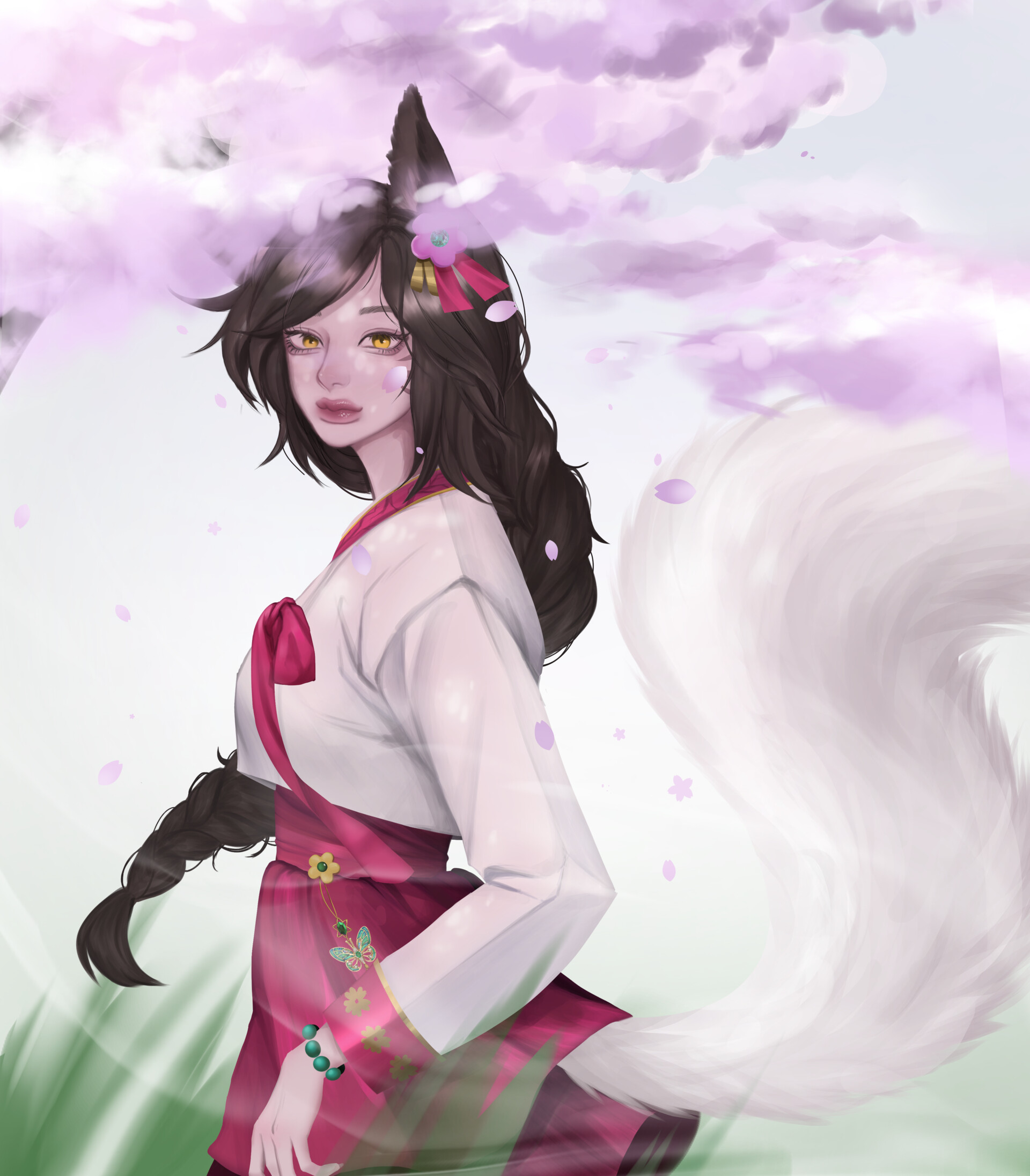 Dynasty Ahri Art