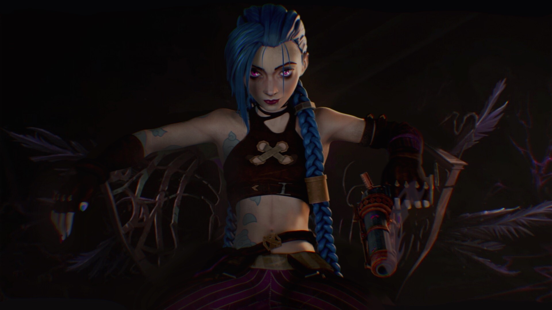 ArtStation - Arcane Jinx 3D modeling & texturing fanart