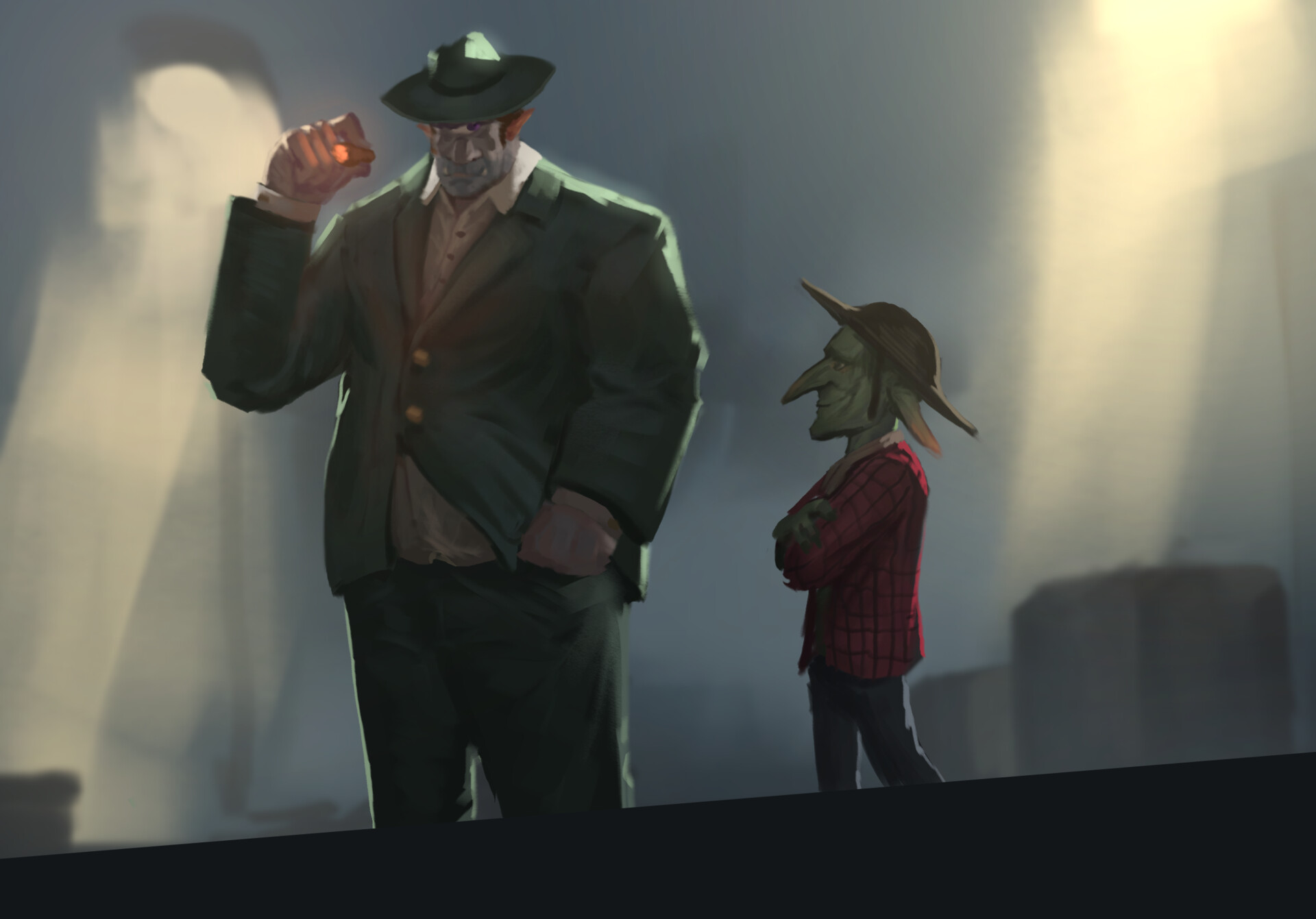 ArtStation - Eye-miss Cyclop mafia boss