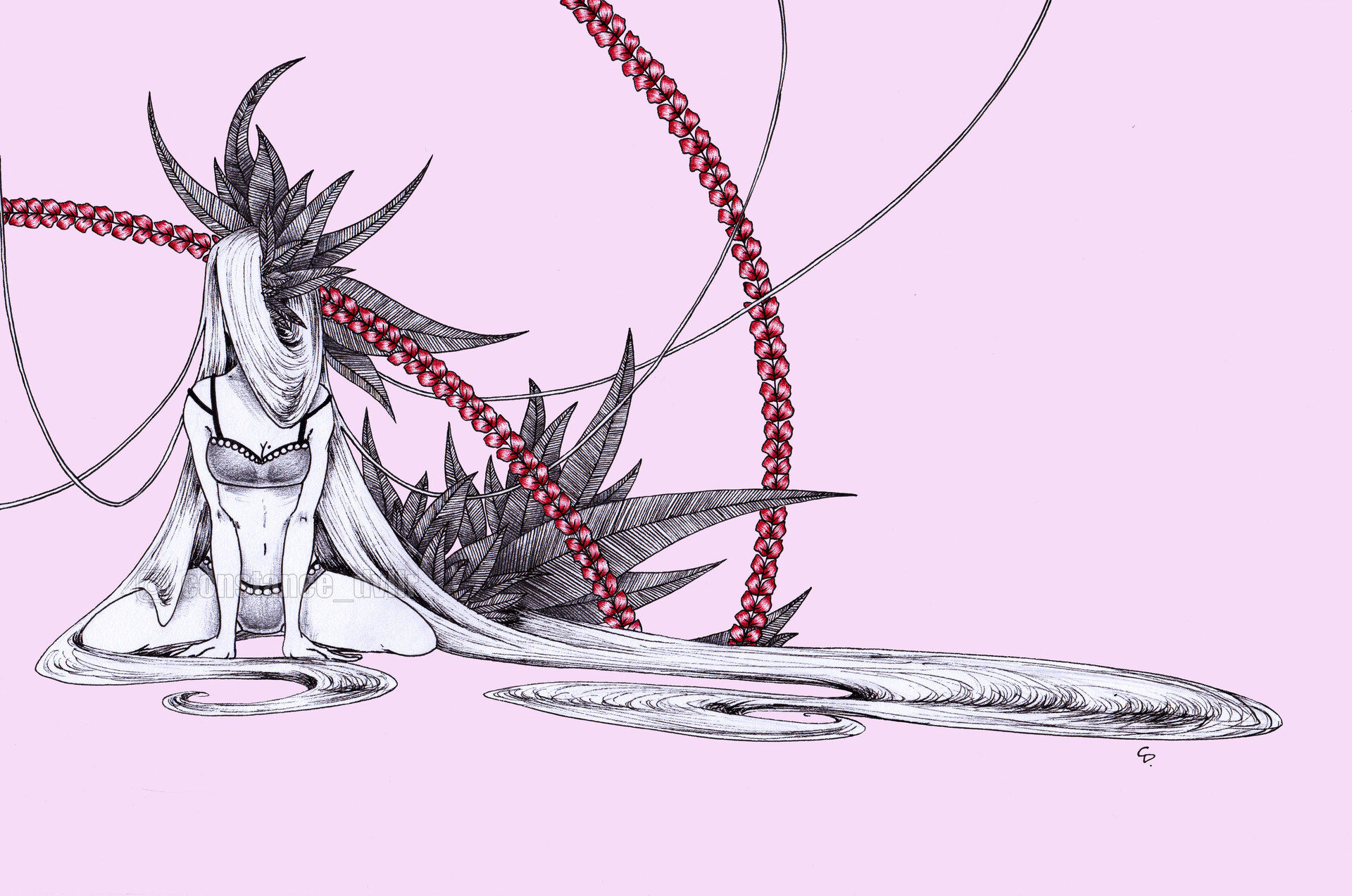 ArtStation - Leaf Woman