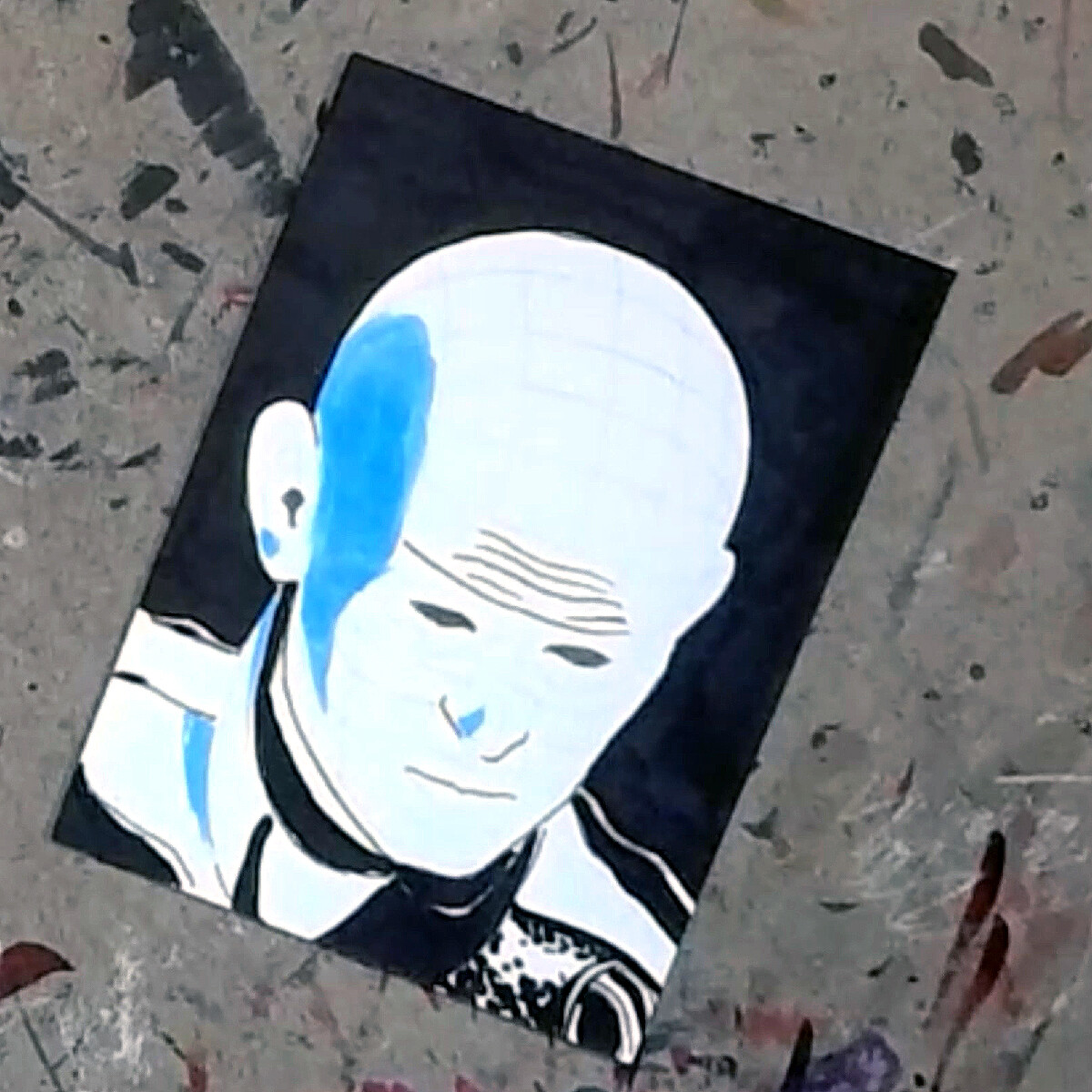 David Duke - Hellraiser Pinhead Sketch Card