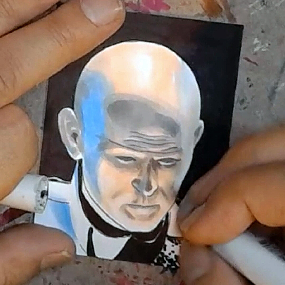 David Duke - Hellraiser Pinhead Sketch Card