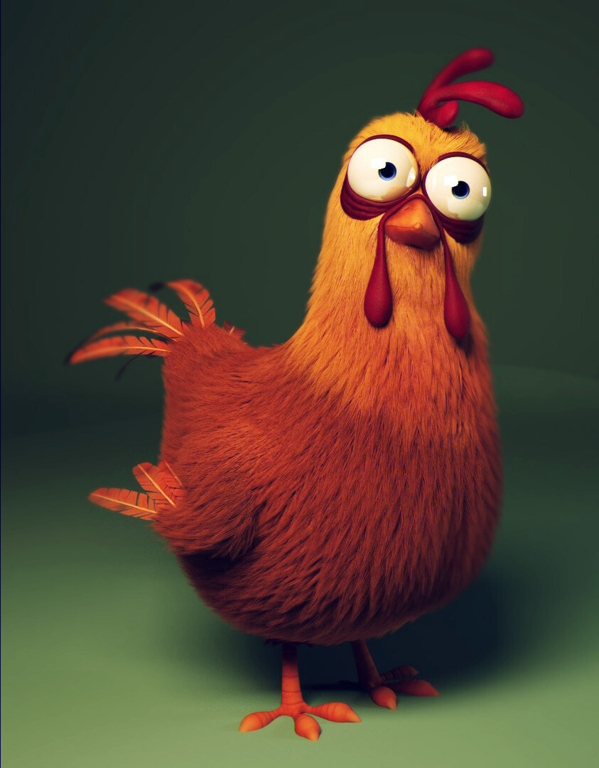 ArtStation - chicken
