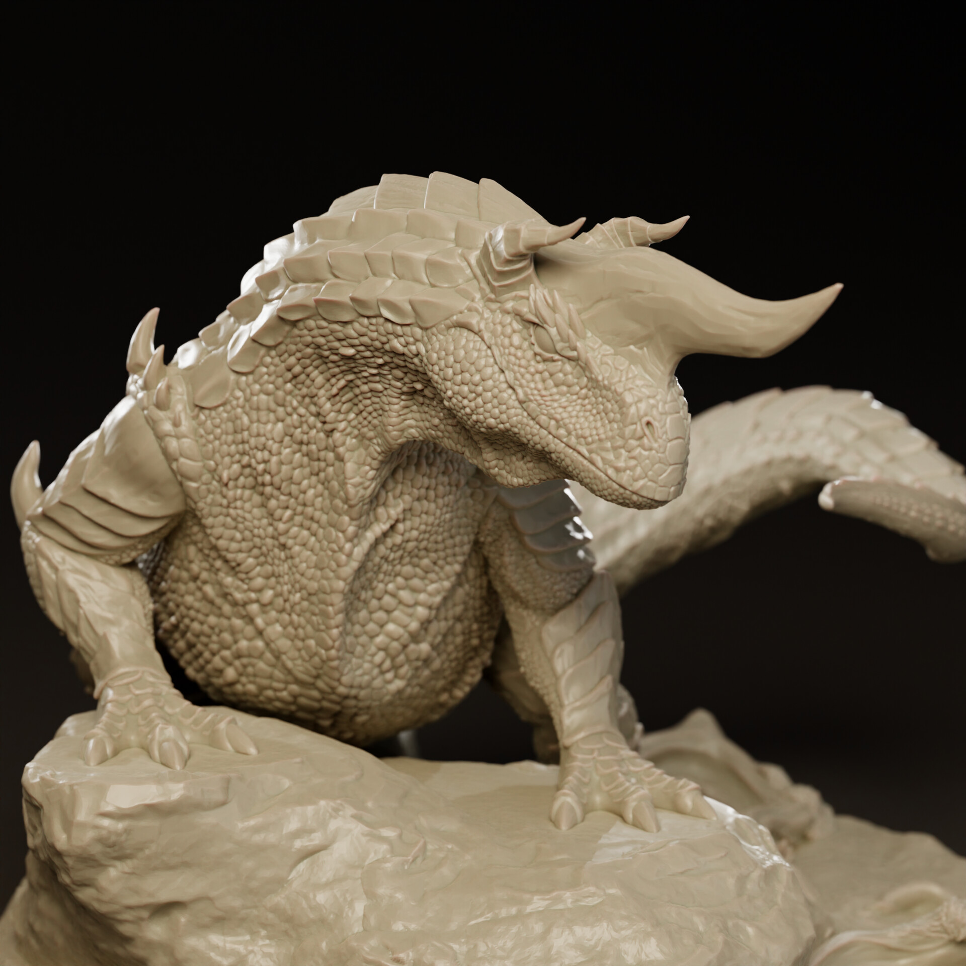 ArtStation - Lizard - miniature