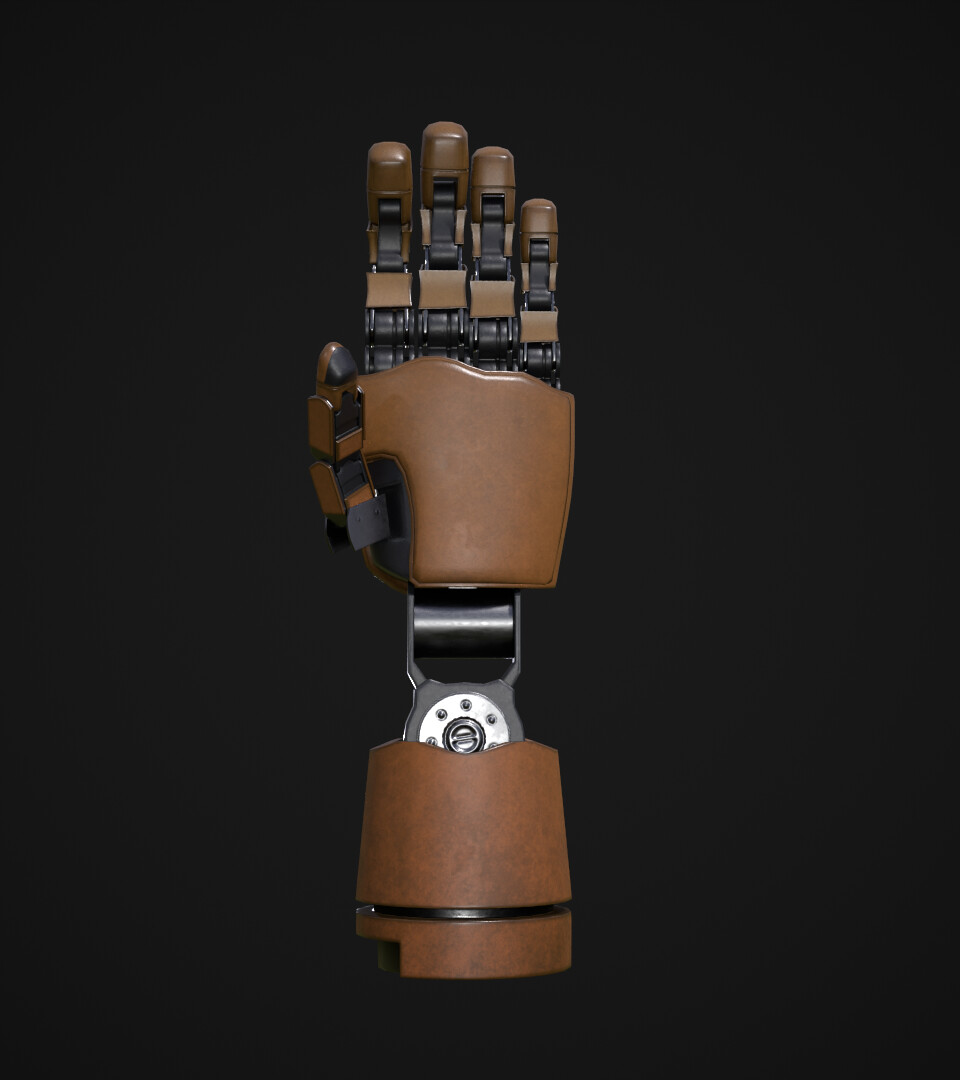 ArtStation - Hard Surface Robot arm