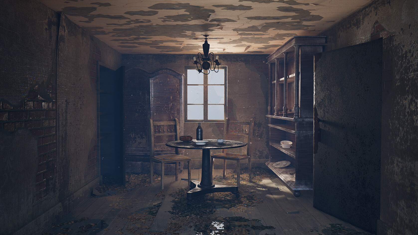 ArtStation - Abandoned Room