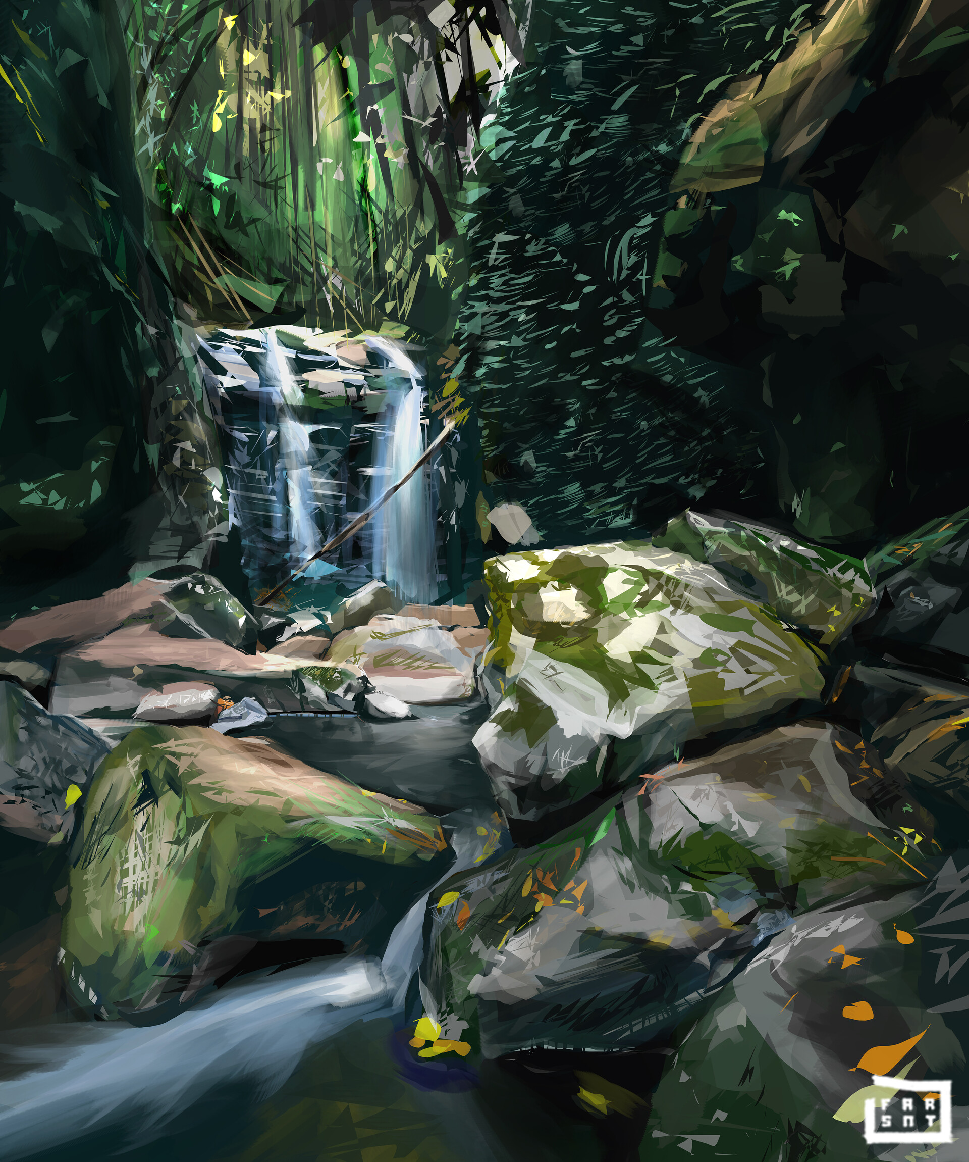 ArtStation - Lasso painting