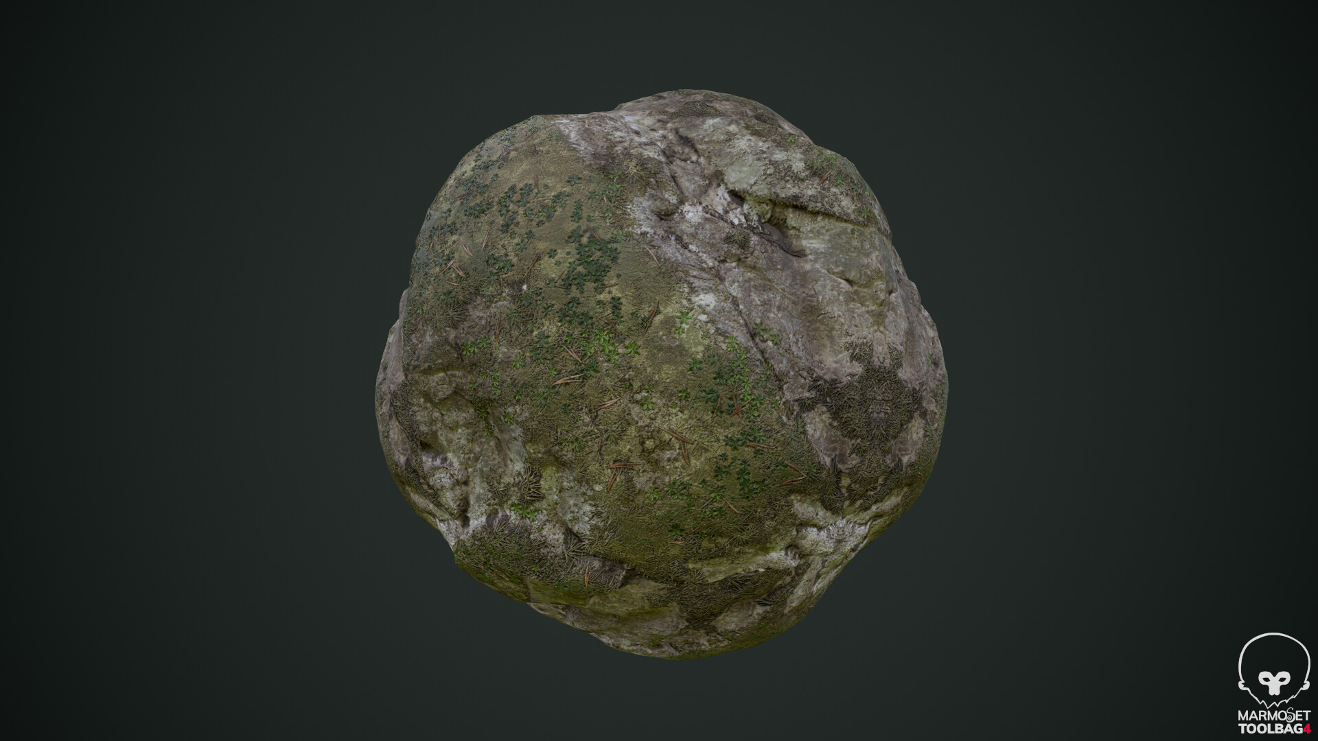 ArtStation - Mossy Cliff material with substance Designer