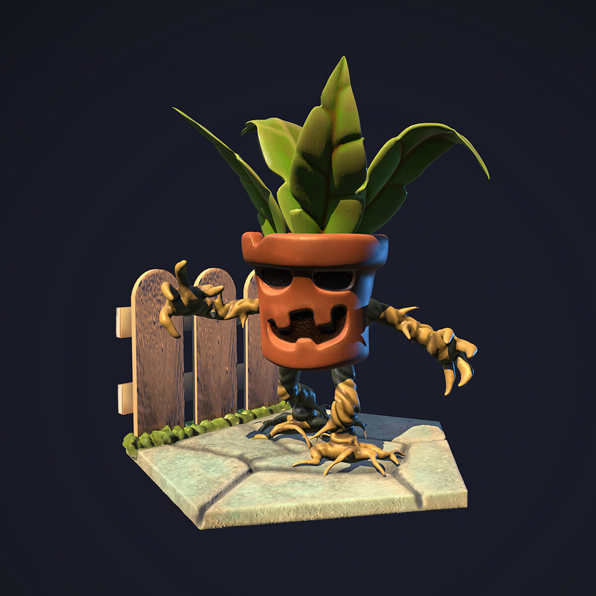 ArtStation - Monster plant