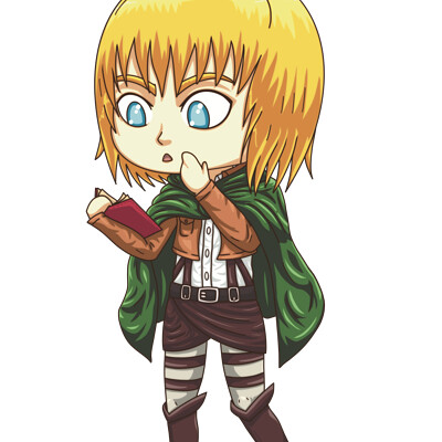 Armin Arlert Chibi Transparent