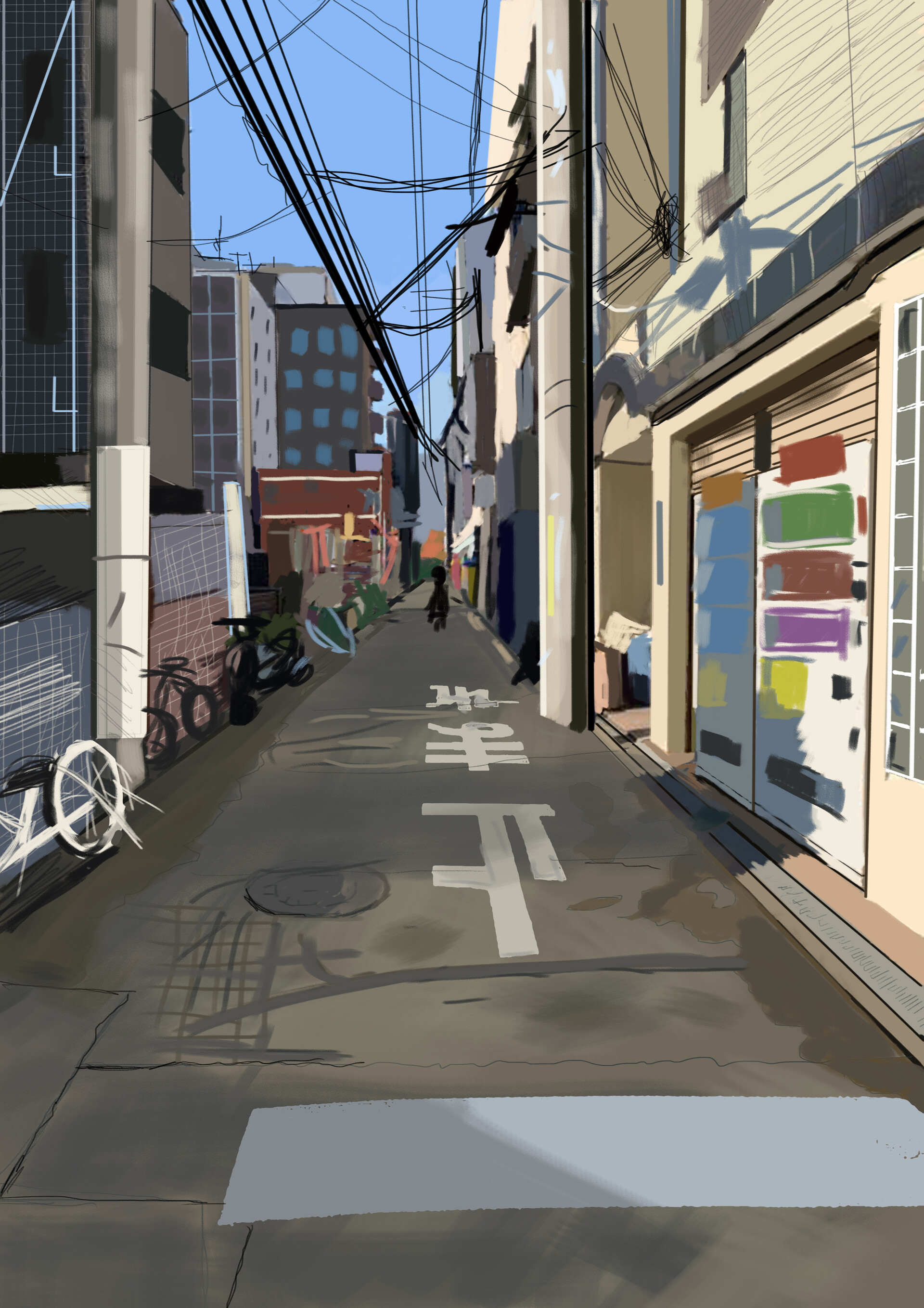 ArtStation - Perspective drawing