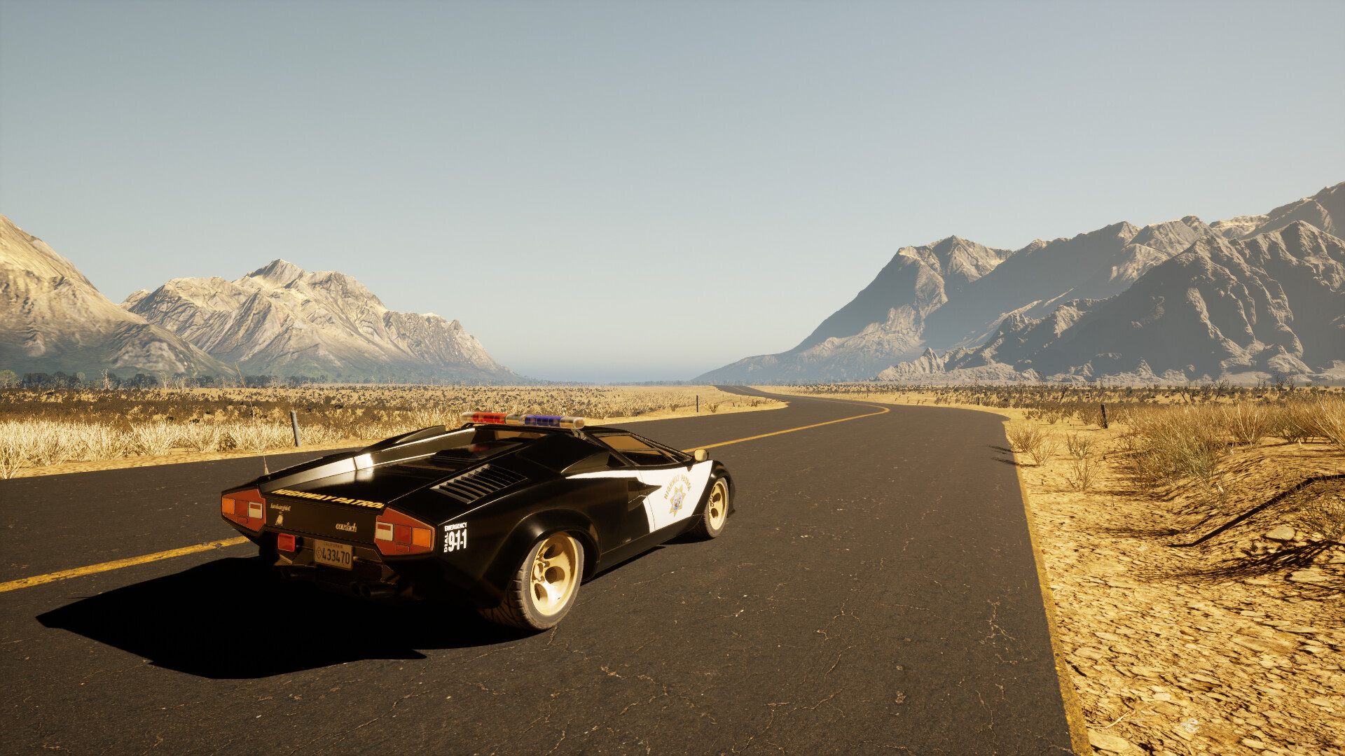 Rinat_Abregov - Lamborghini Countach California Highway Patrol