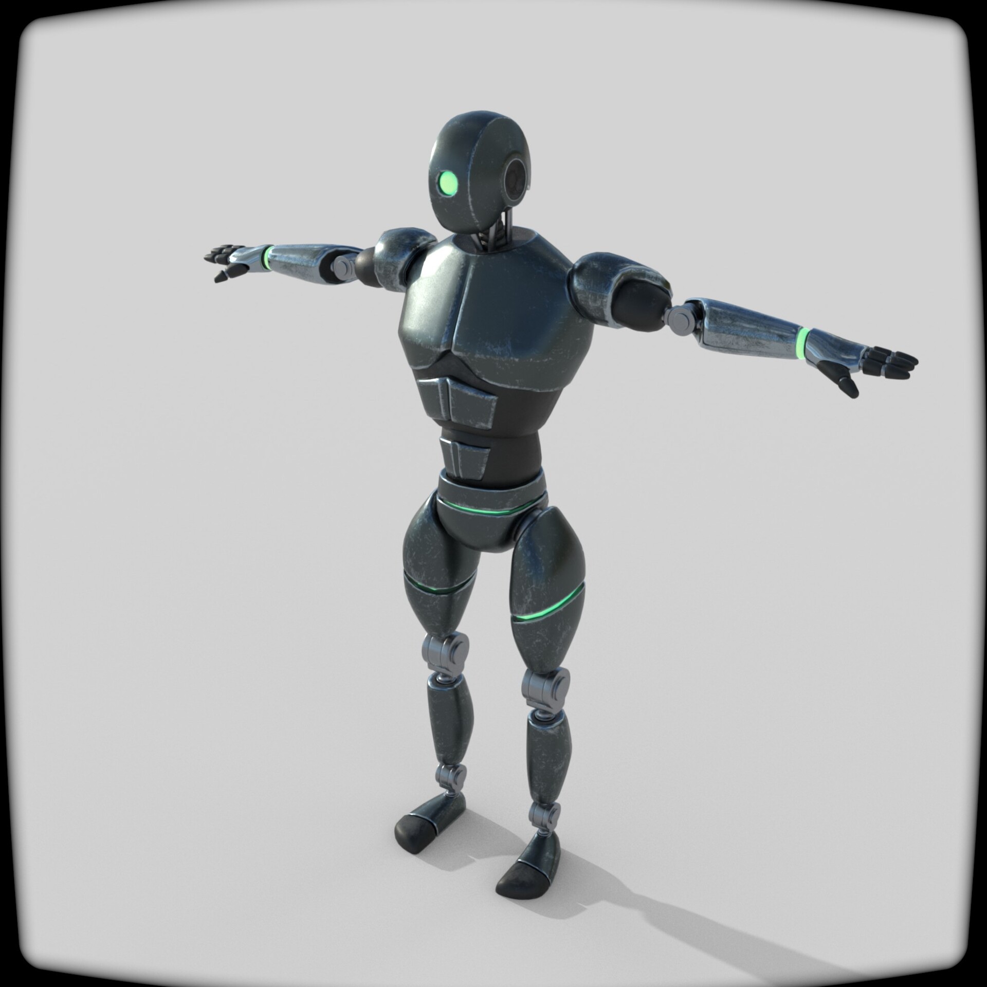 ArtStation - Character robot practice