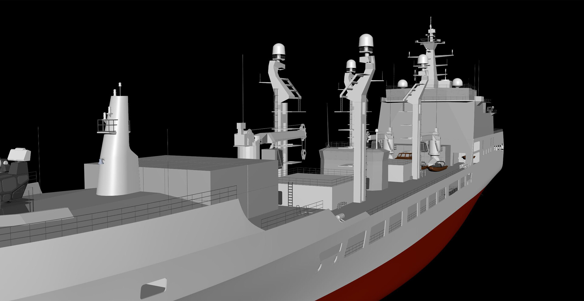 ArtStation - 3d Ship(Army) Modelling