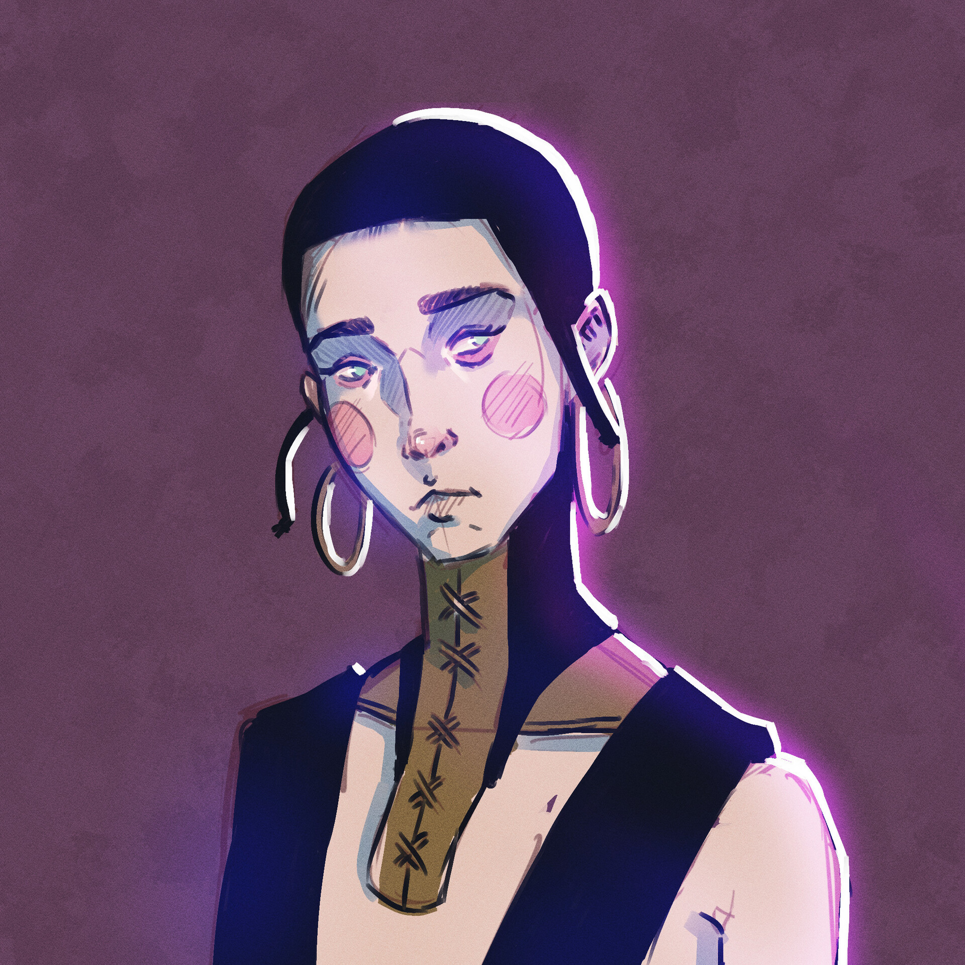 ArtStation - Rimlight Portrait