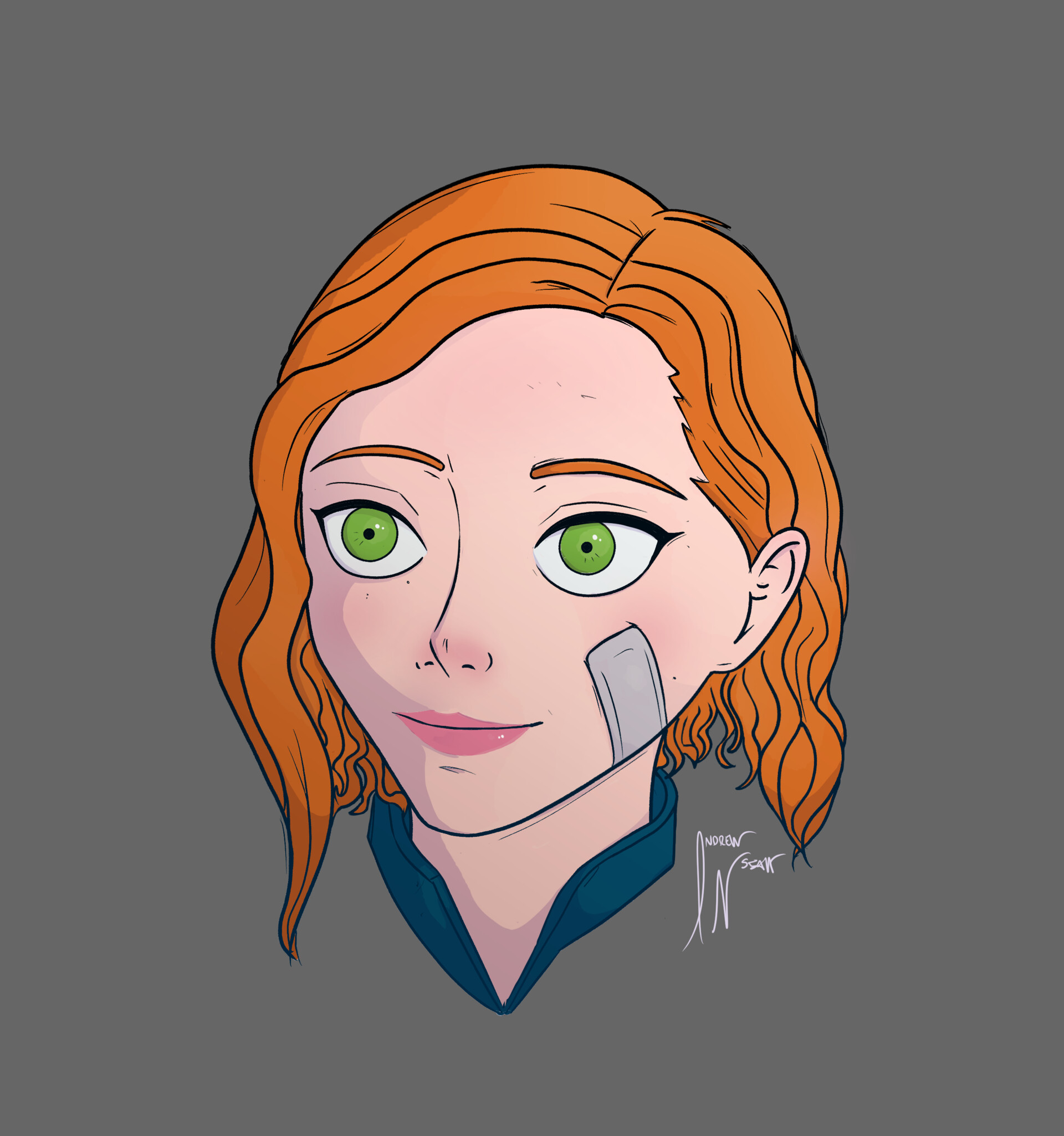 ArtStation - Vesper (Head Drawing)