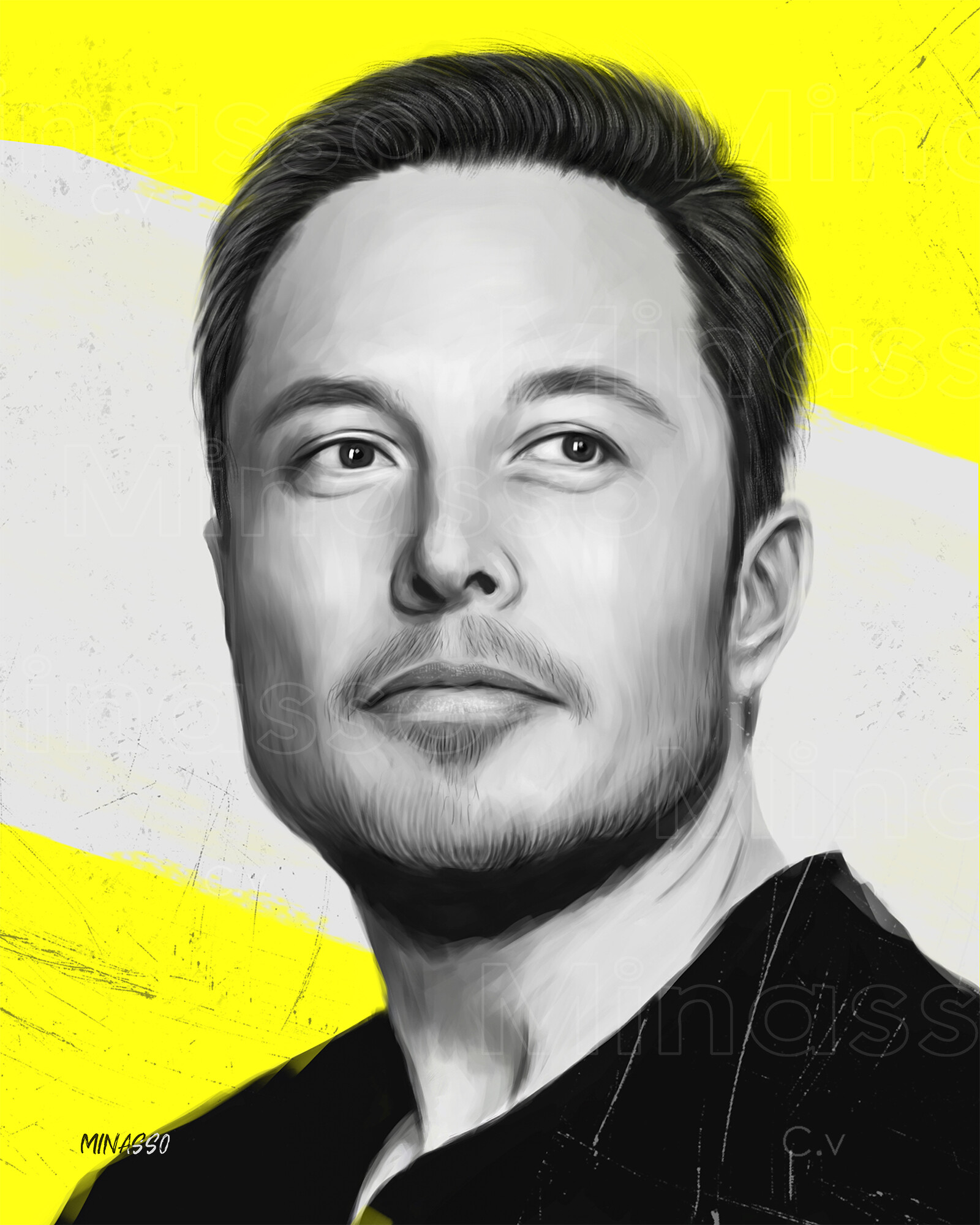 ArtStation - Elon Musk