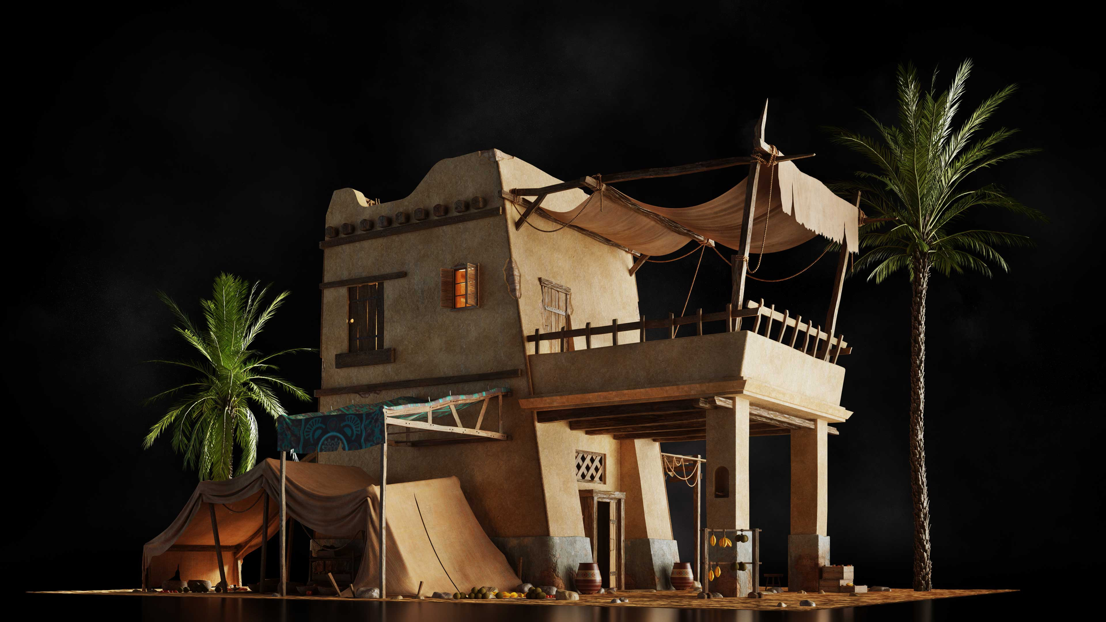 KitBash3D - Age of Egypt - 3D Asset Kit