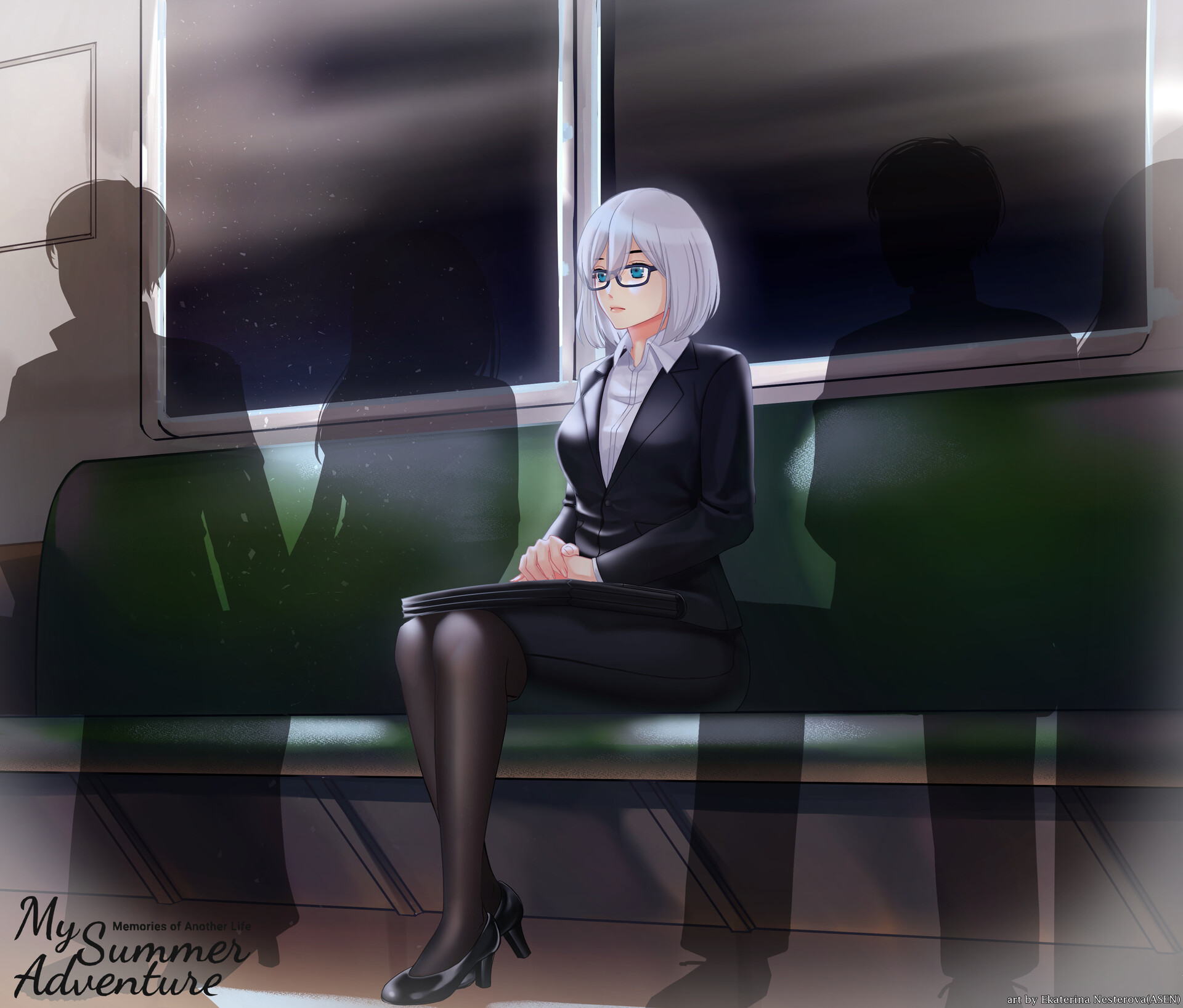 ArtStation - My Summer Adventure - unknown lady