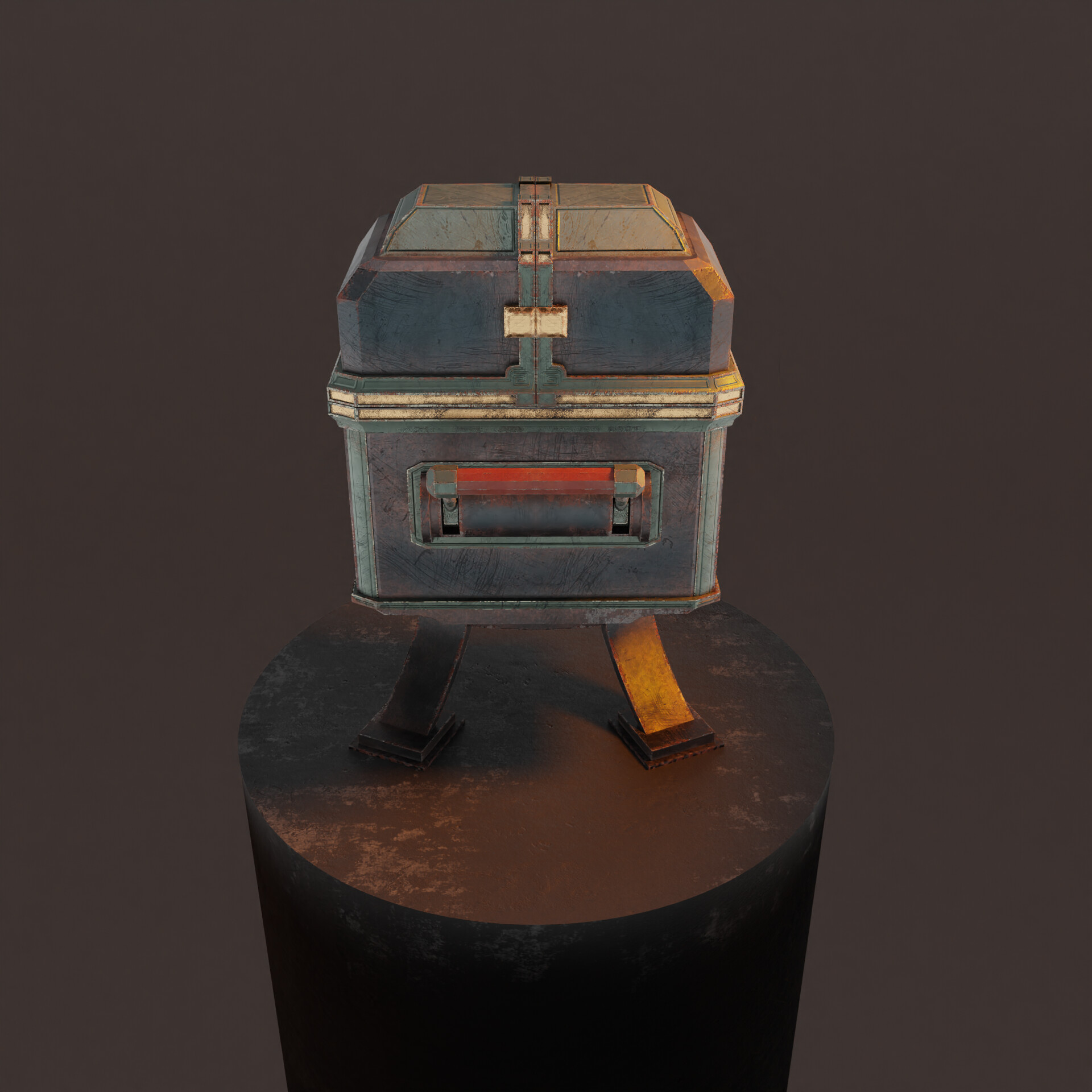 ArtStation - Game asset - Chest - INDUSTRIA VR
