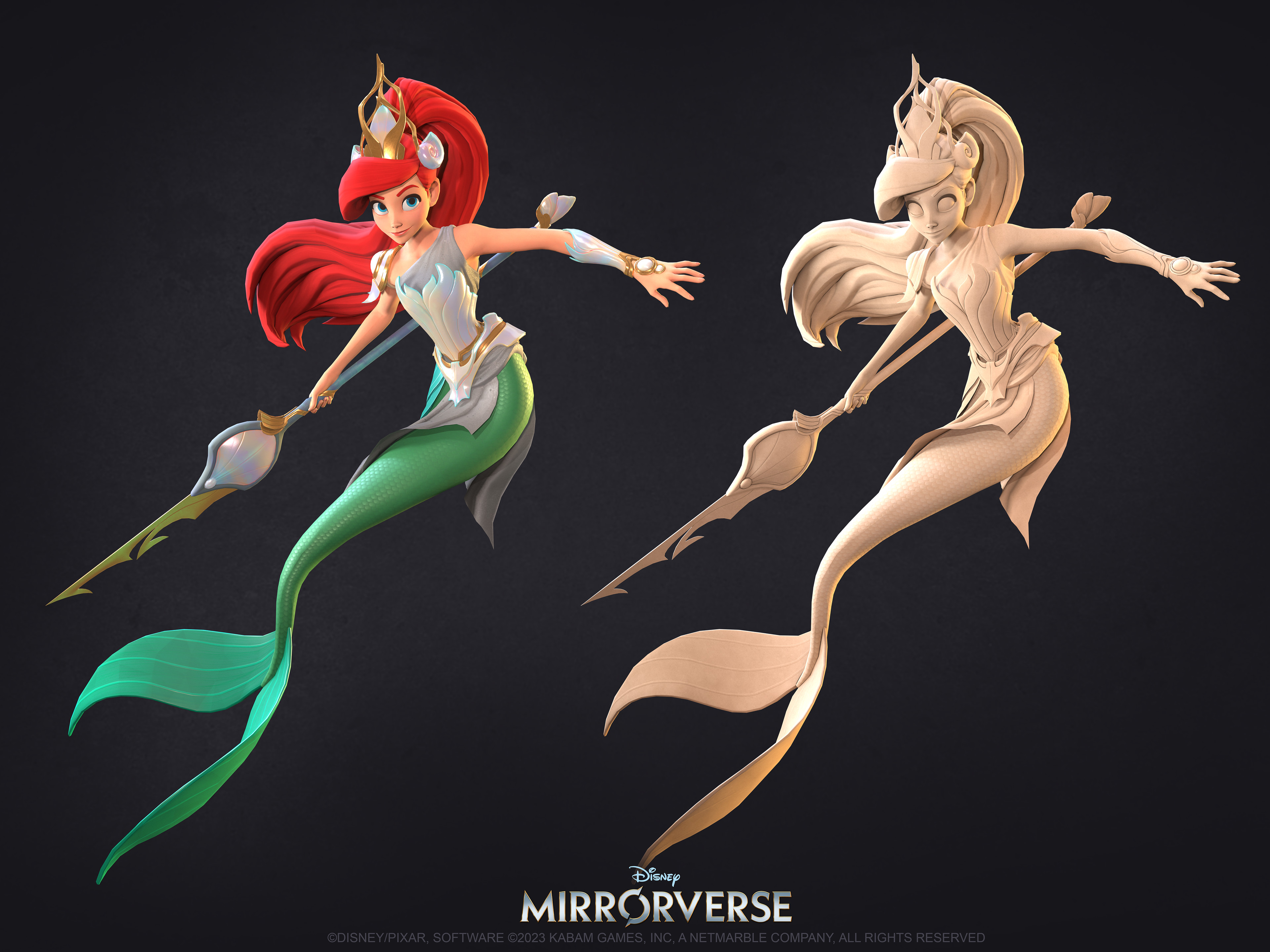 Brendan Cheatham - Ariel - Disney Mirrorverse