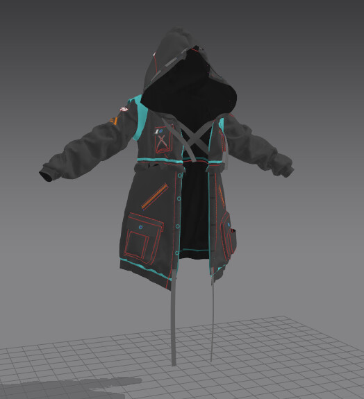 ArtStation - Arknight Inspired Jacket