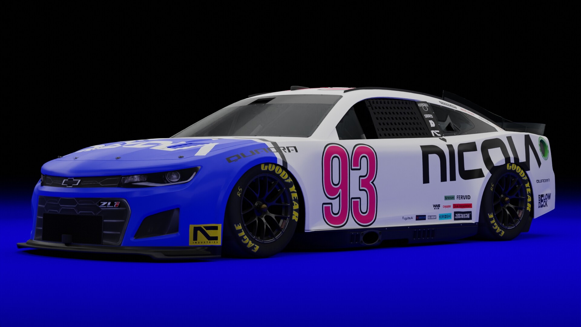 ArtStation - NASCAR Chevrolet Camaro Nicola livery