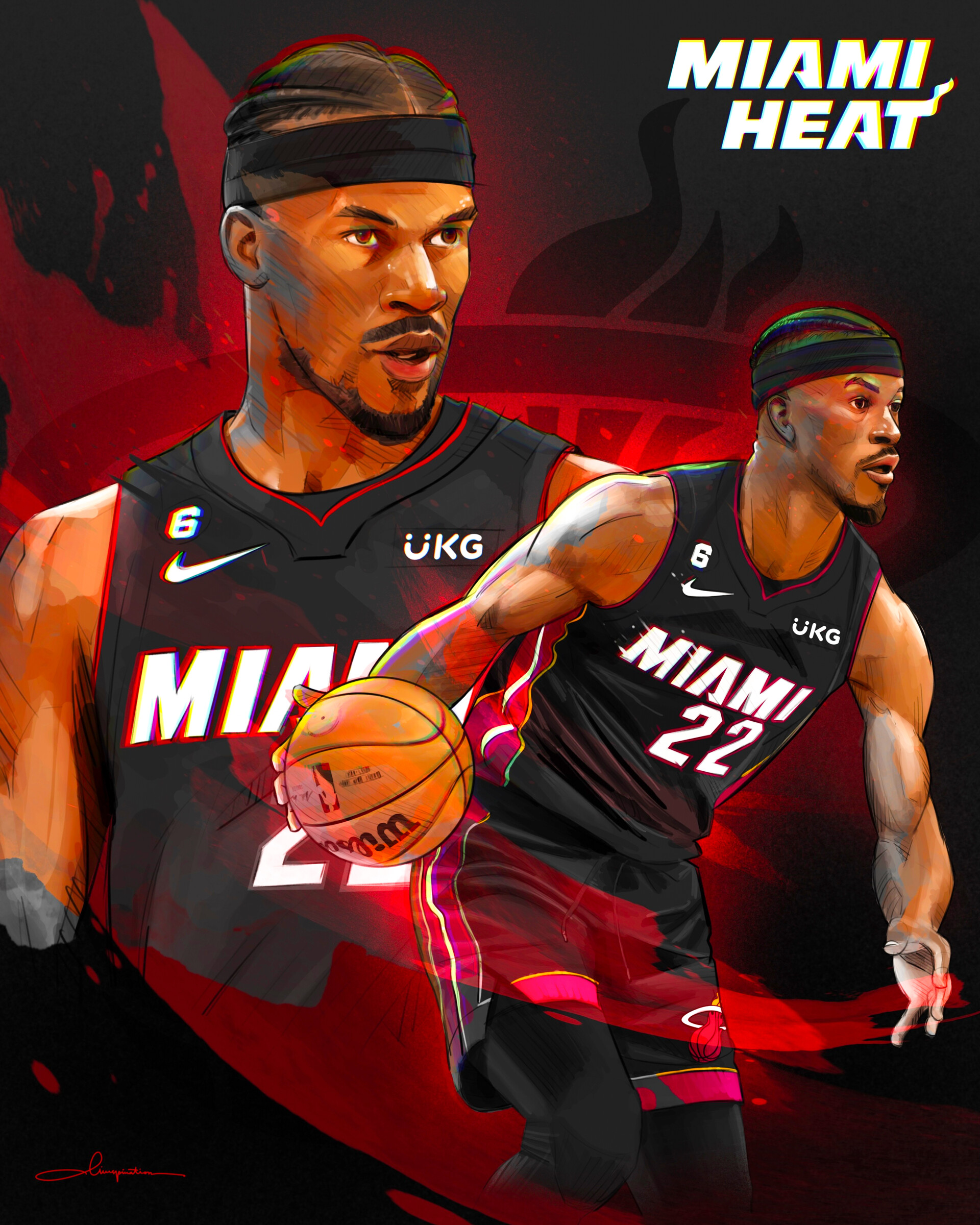 ArtStation - Jimmy Butler Poster