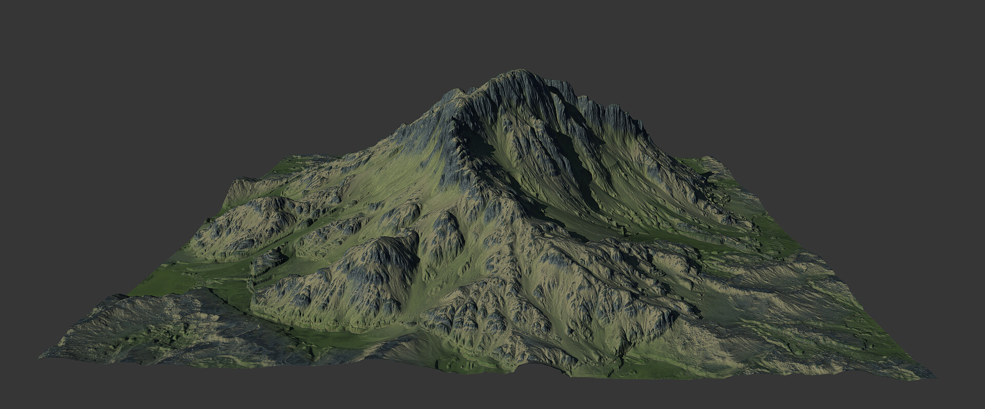 ArtStation - Gaea Terrain Sketch