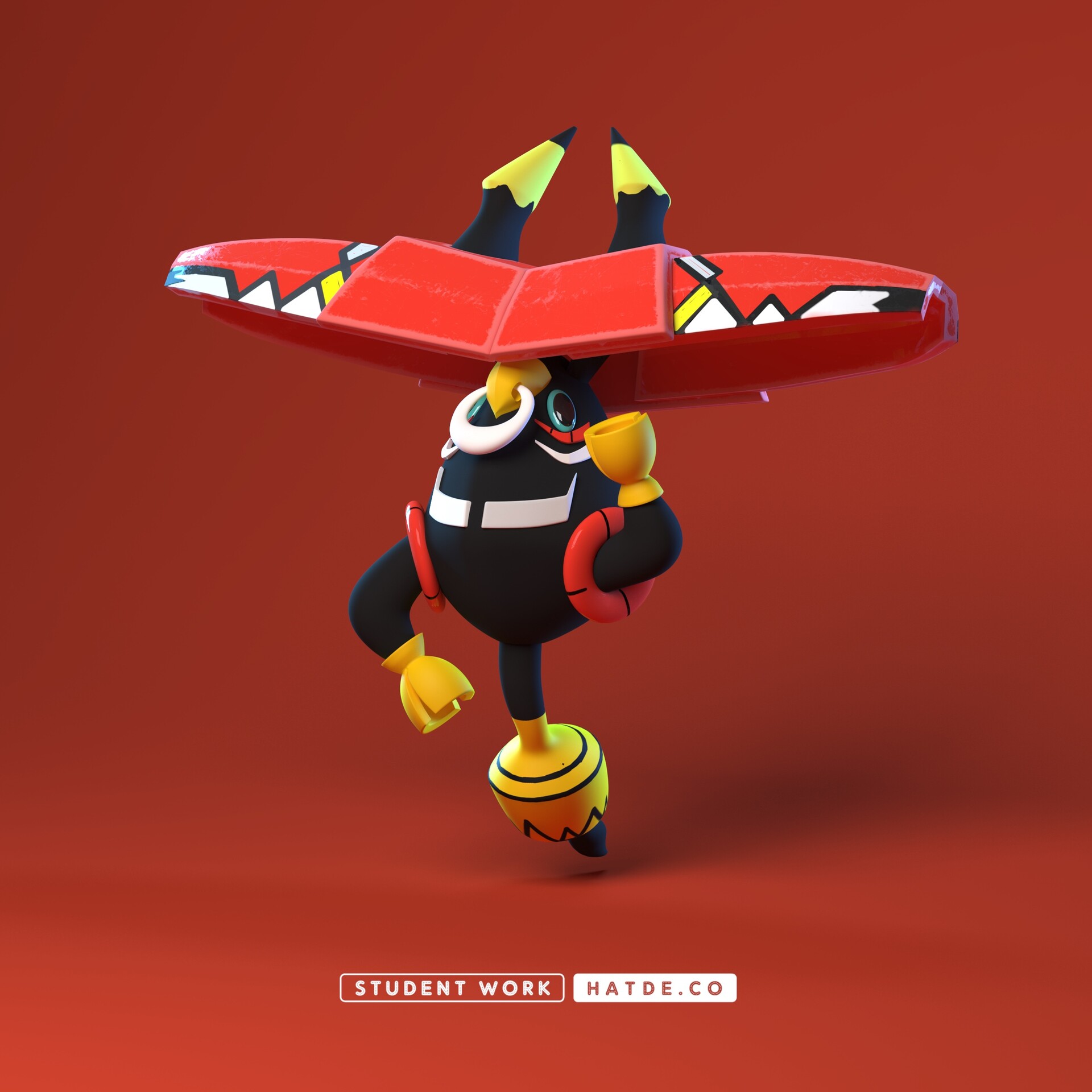 ArtStation - Tapu Bulu - Pokemon Fan Art - Student Work 2020