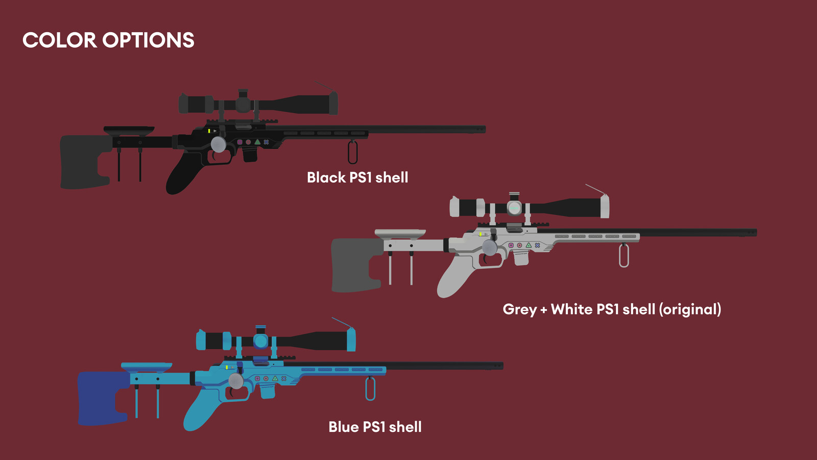 Glenn Anthony - Playstation 1 Sniper Rifle