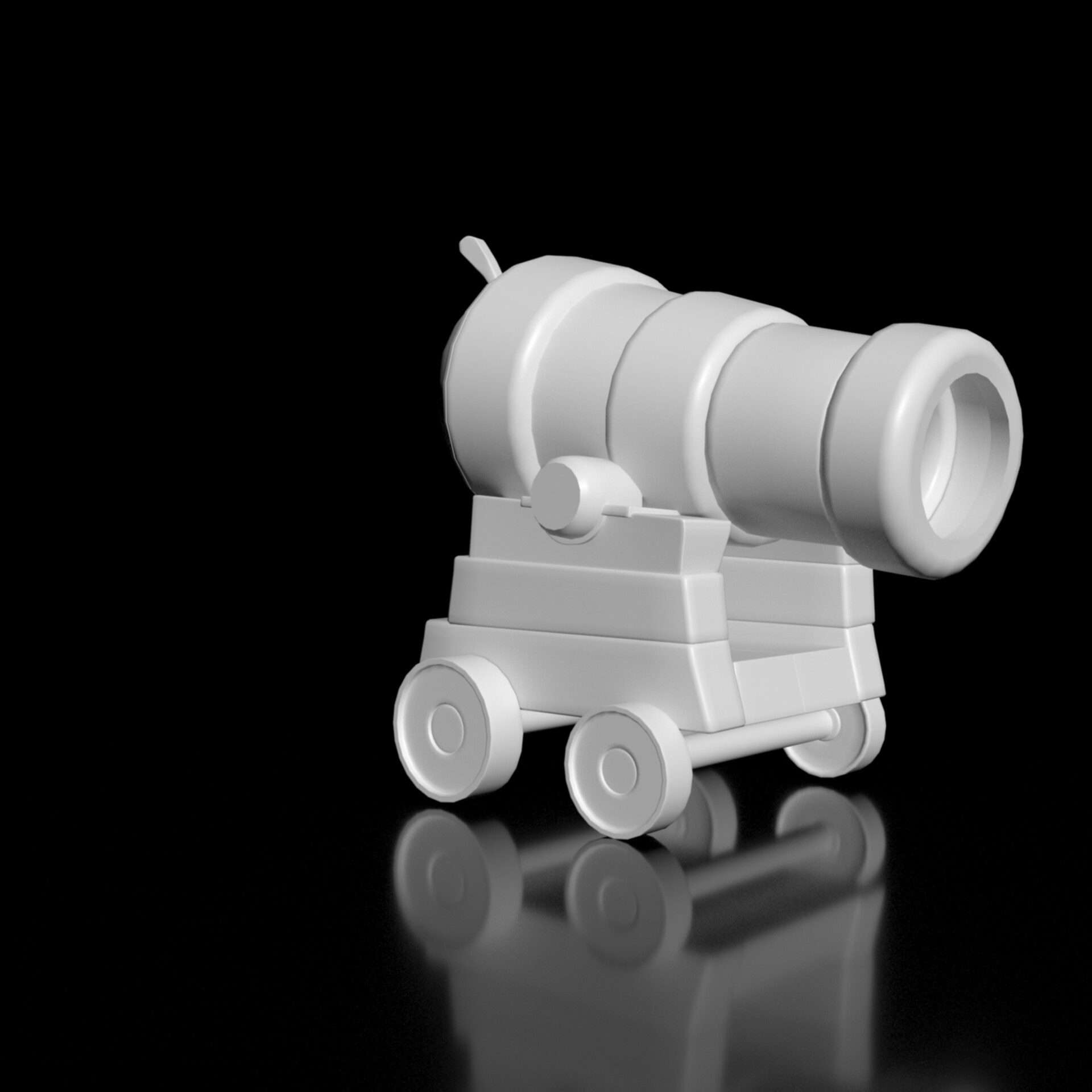 ArtStation - cannon 3d model