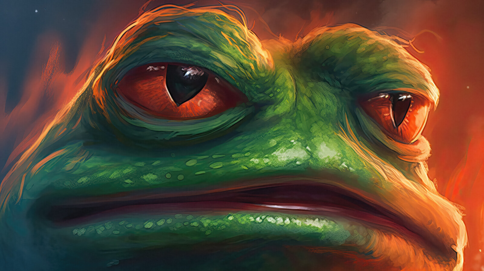 Bonk AI Art - PEPE THE FROG 1-50 | Midjourney AI Art | Internet Memes ...