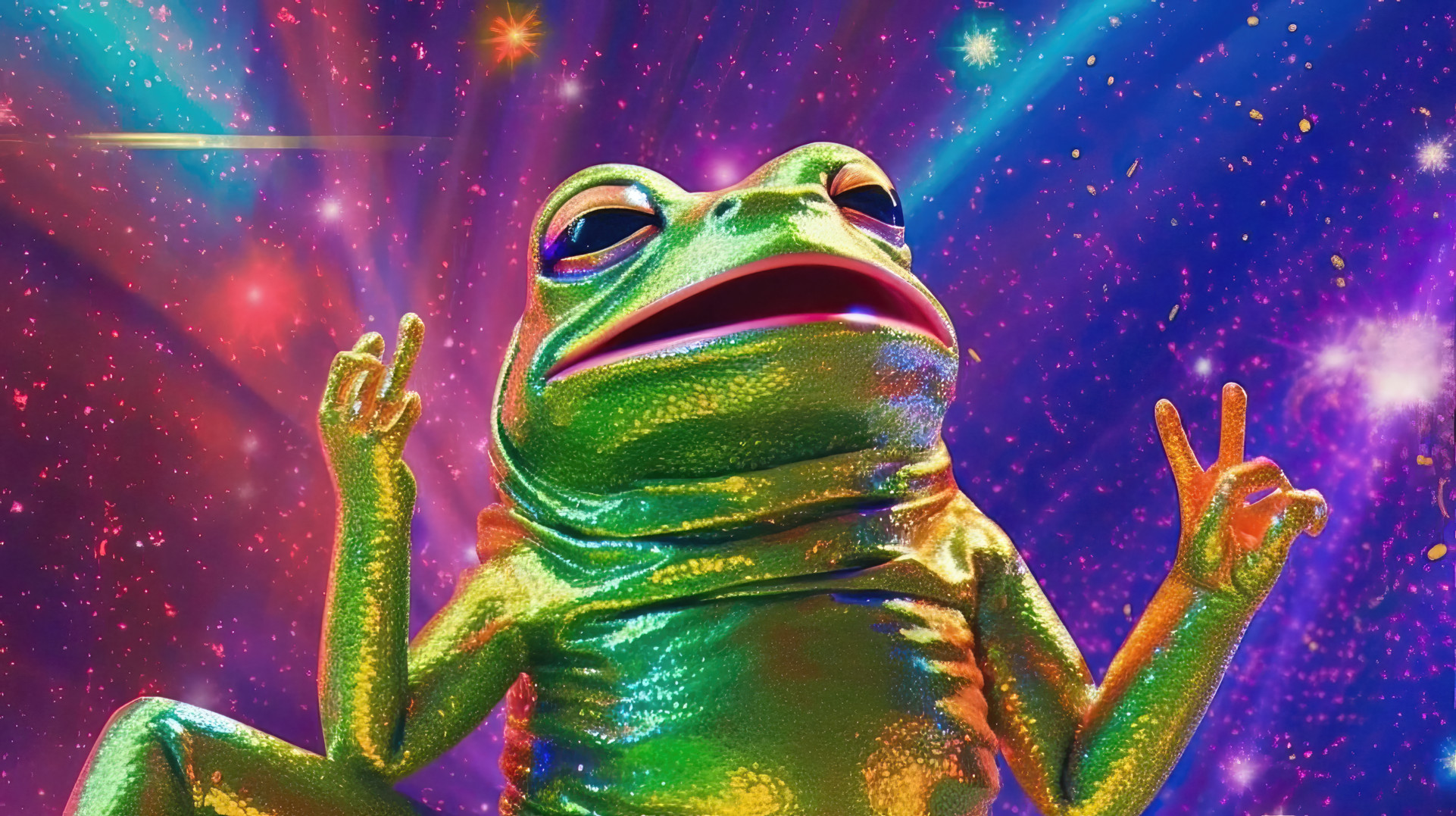 Bonk AI Art - PEPE THE FROG 1-50 | Midjourney AI Art | Internet Memes ...