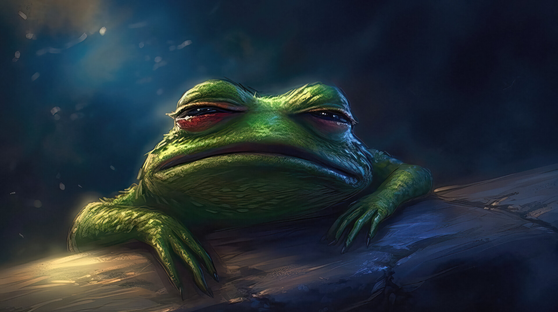 Bonk AI Art - PEPE THE FROG 51-100 | Midjourney AI Art | Internet Memes ...
