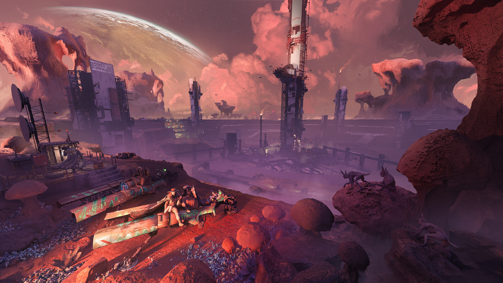 ArtStation - The Frontier - Terramite Resource Extraction - OffWorld