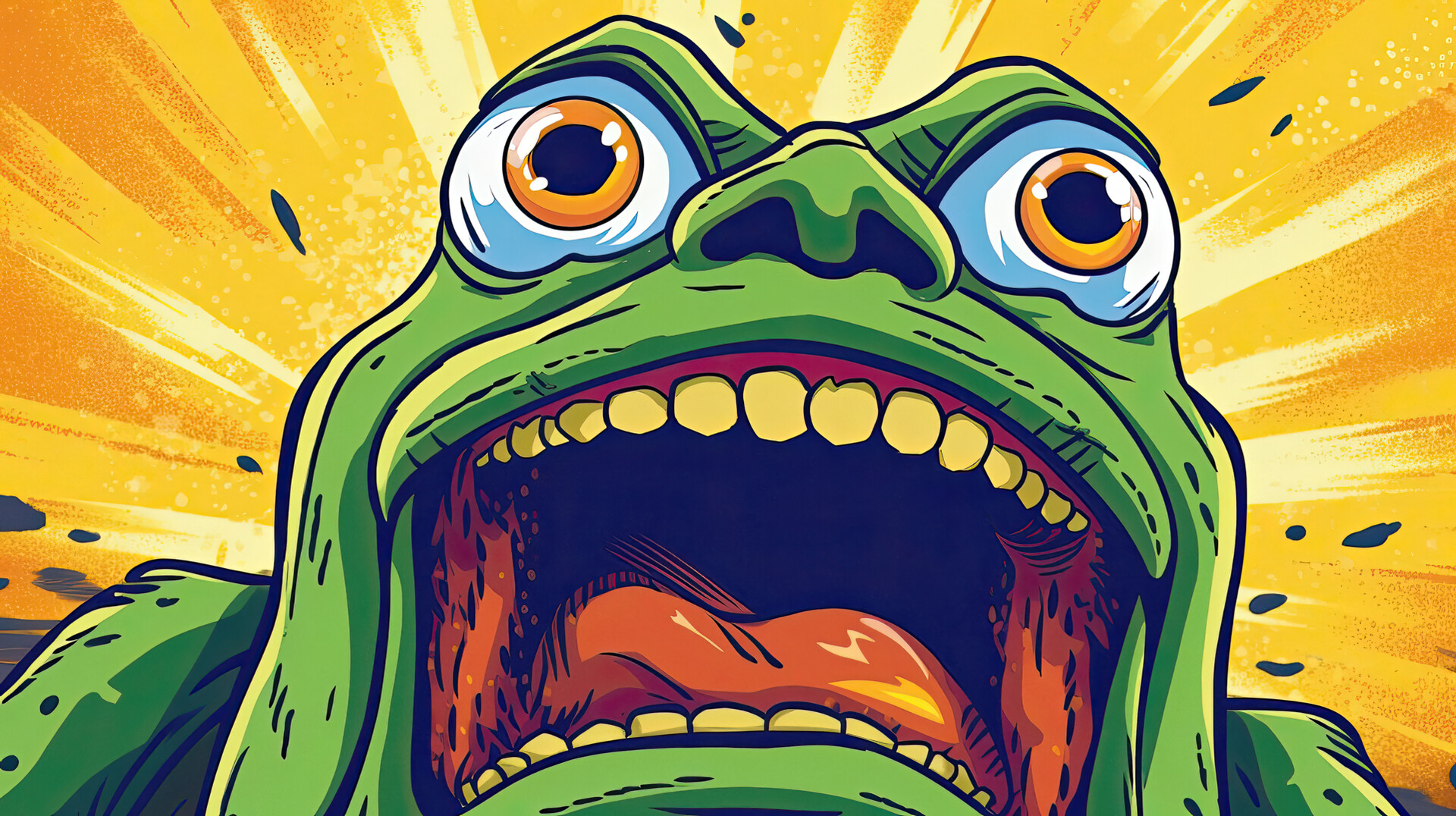 Bonk AI Art - PEPE THE FROG 151-168 | Midjourney AI Art | Internet ...