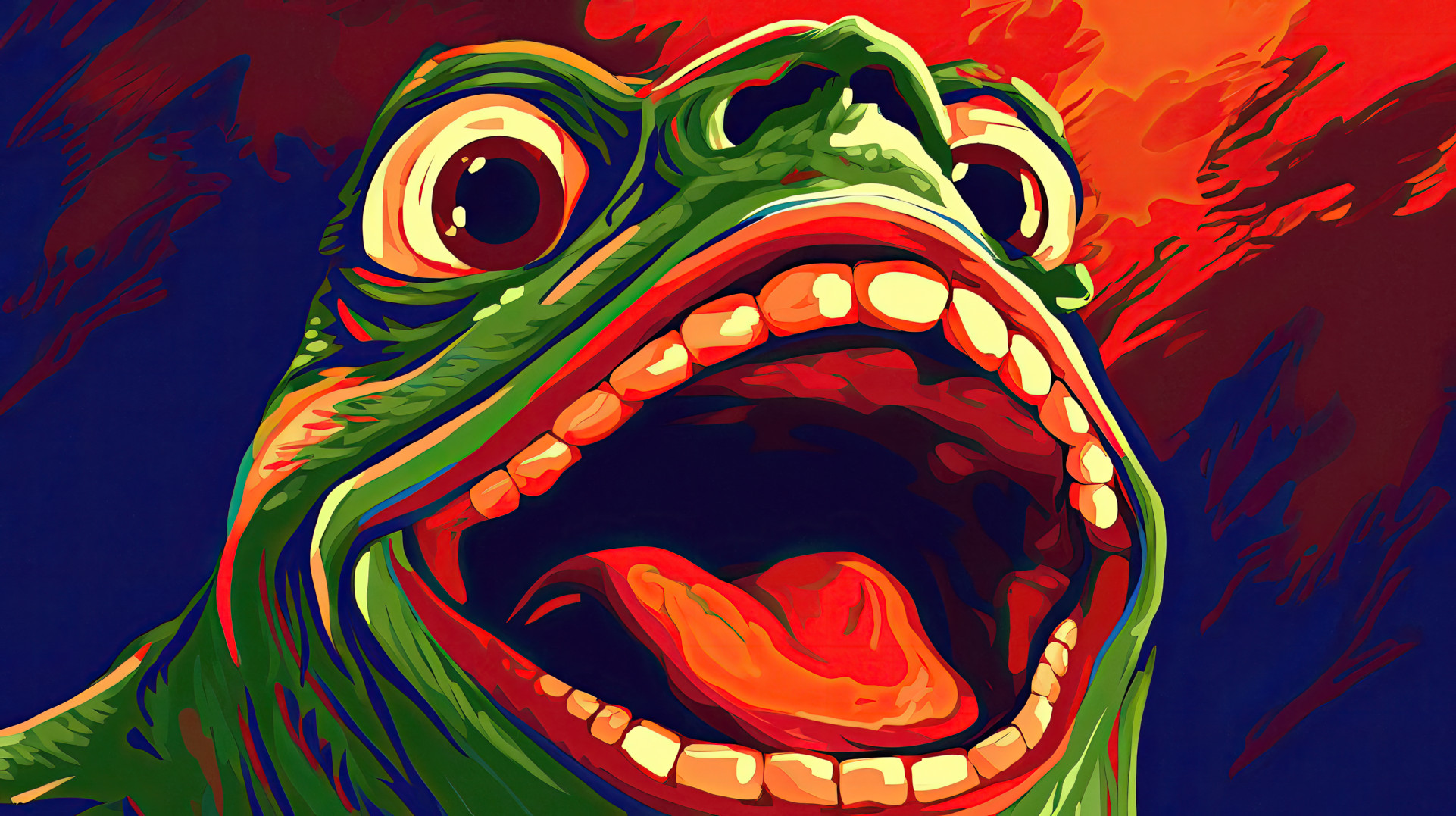 Bonk AI Art - PEPE THE FROG 151-168 | Midjourney AI Art | Internet ...