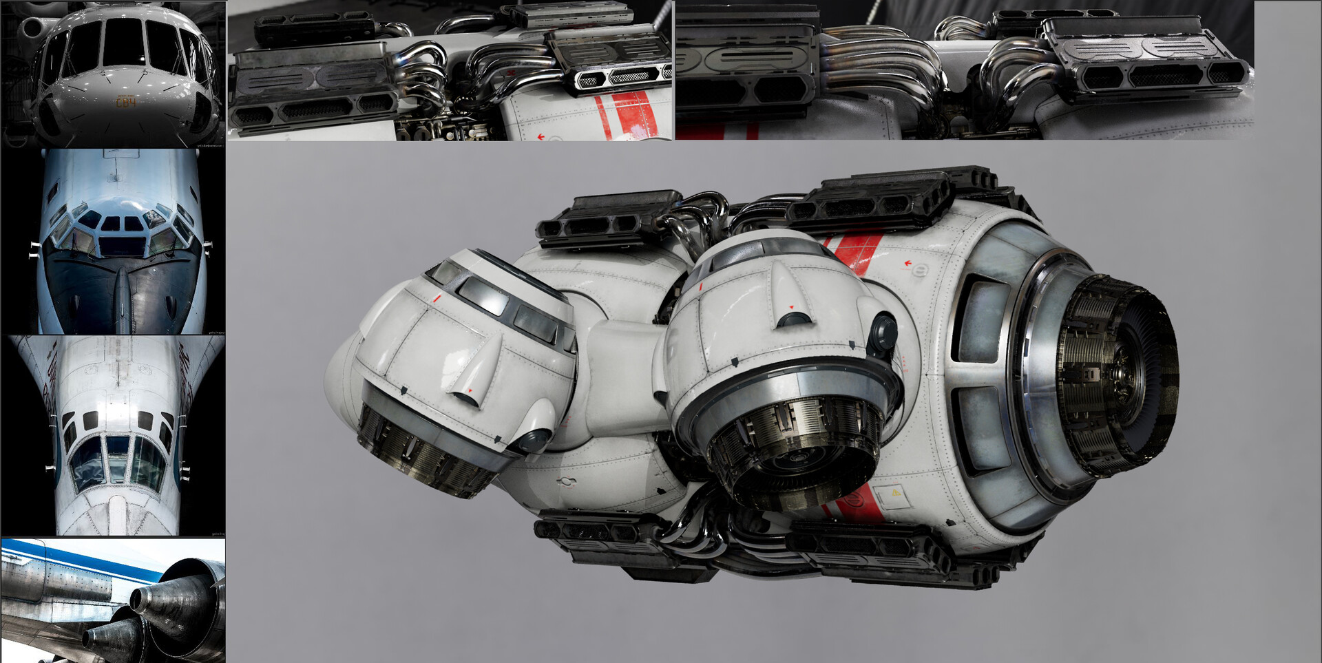 Kirill Wygranenko - Sci-fi engine texturing