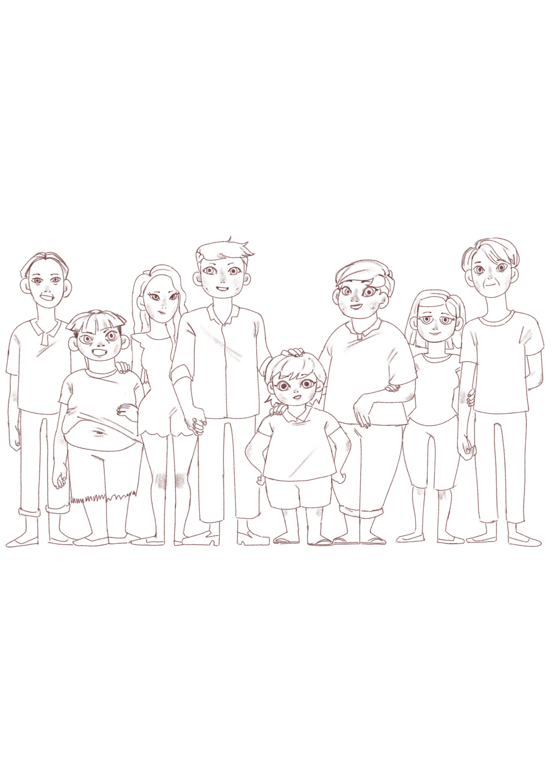 Noelle Tigas - "Bekikang-Ang Nanay Kong Beki" Character Designs