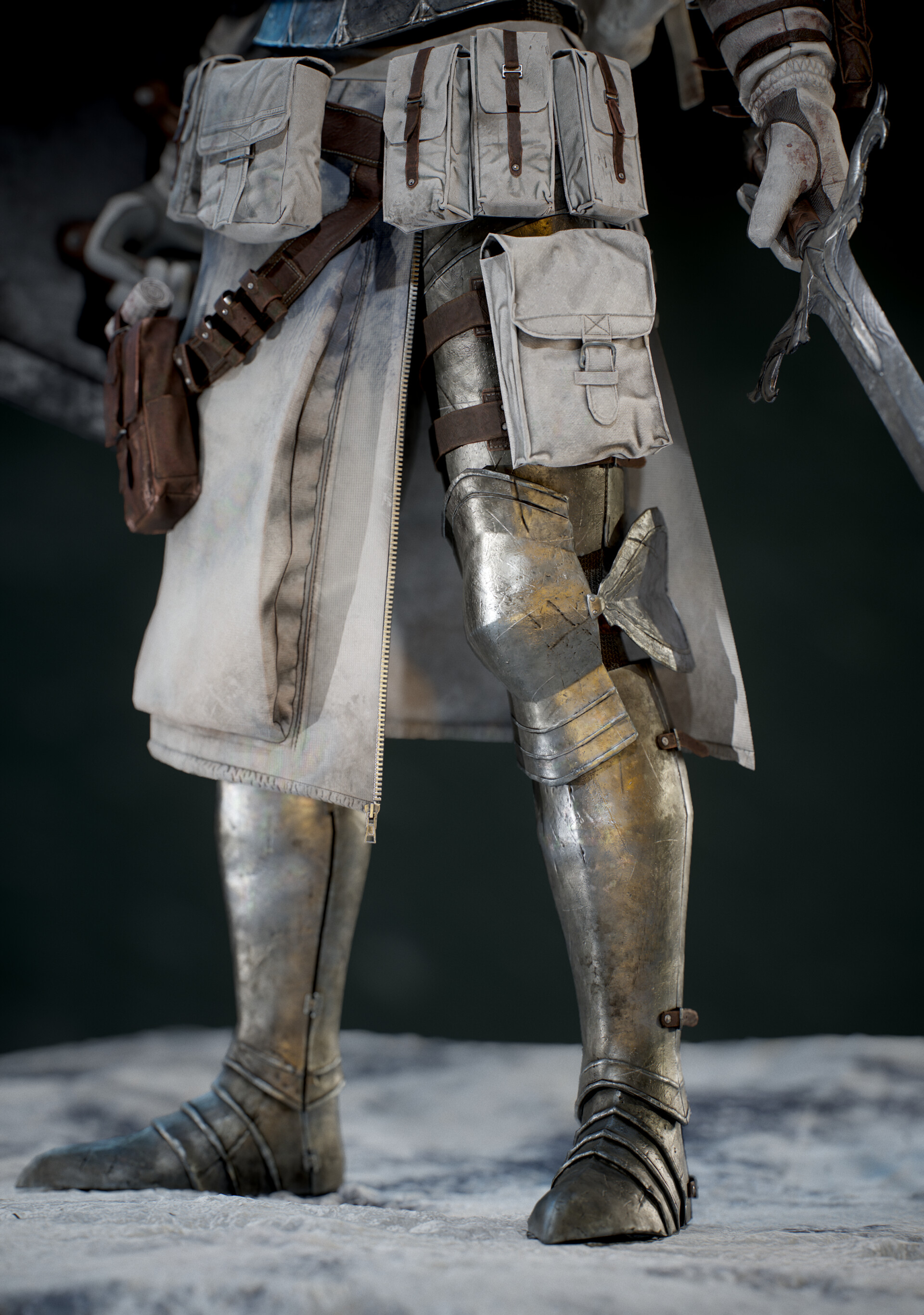 Nikita Galushin - Real Time Snow Knight (Medieval: Back and Forth)