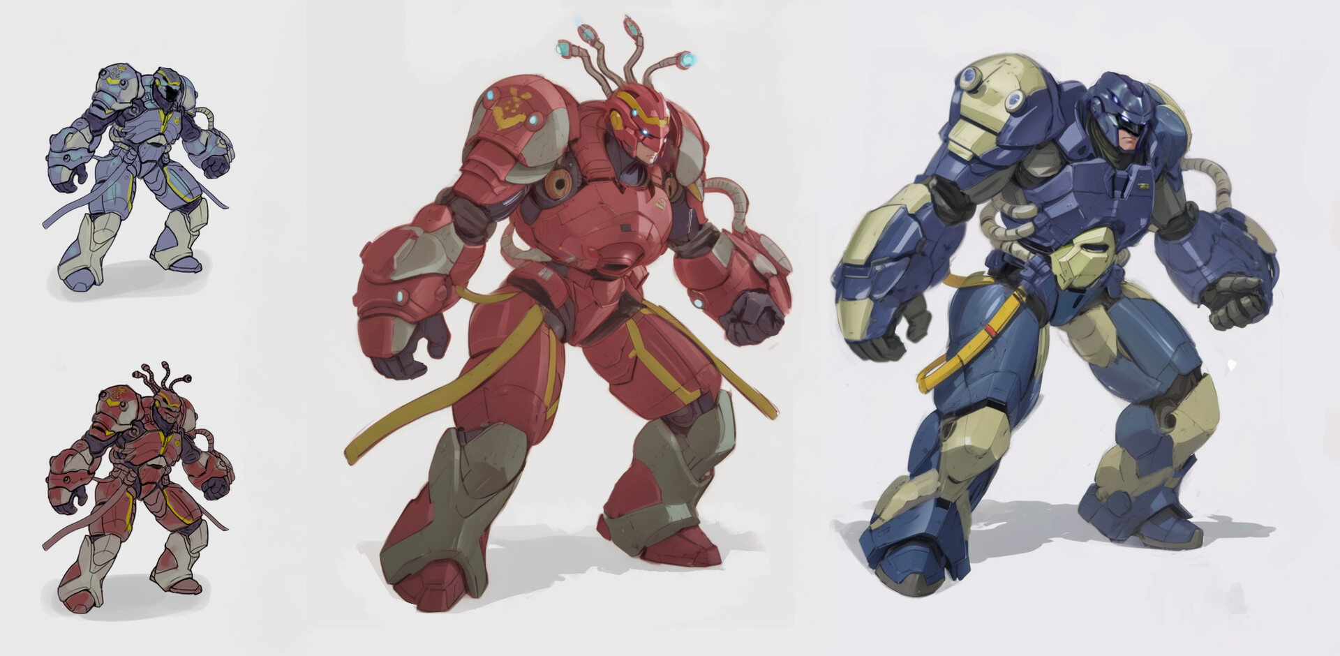 ArtStation - mecha concepts