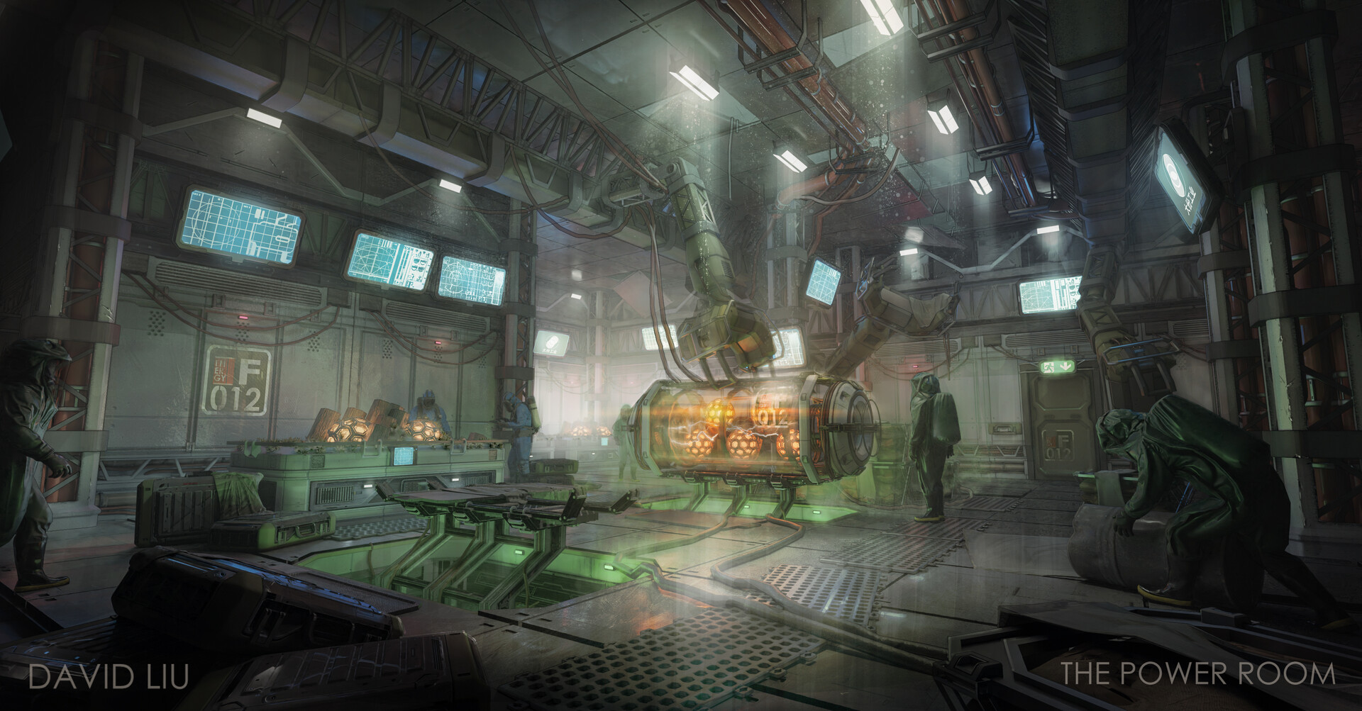 ArtStation - The Power Room