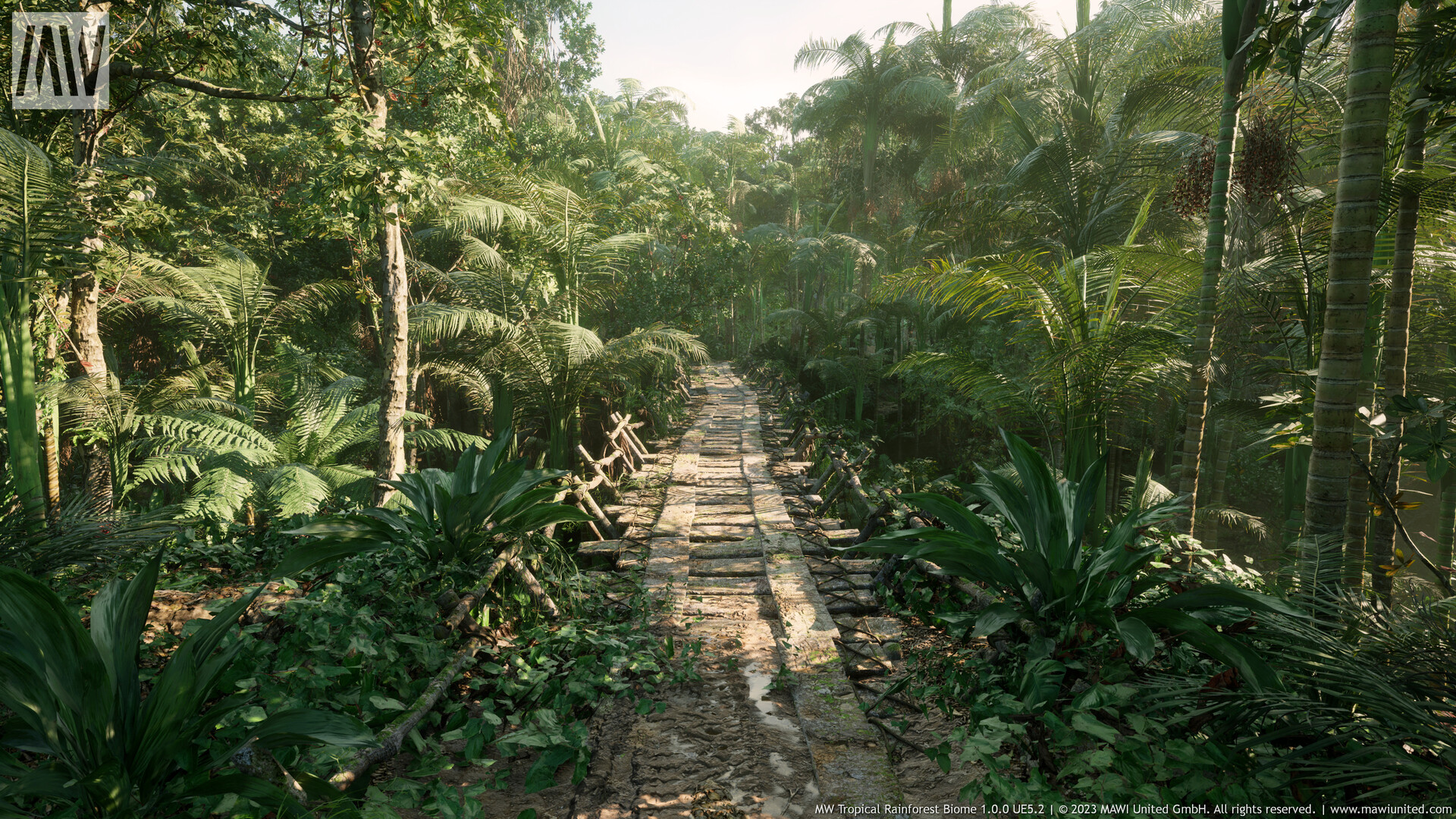 ArtStation - UE5.2 Tropical Rainforest Biome