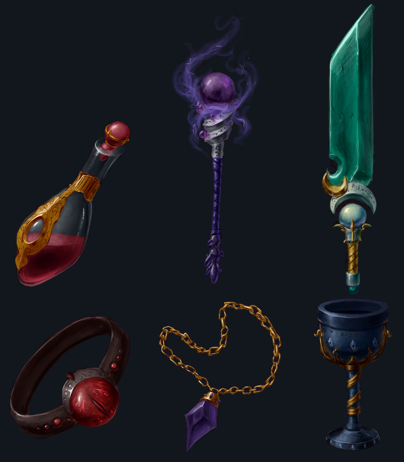 Dan Olshansky - Fantasy prop bundle 06.06.2023